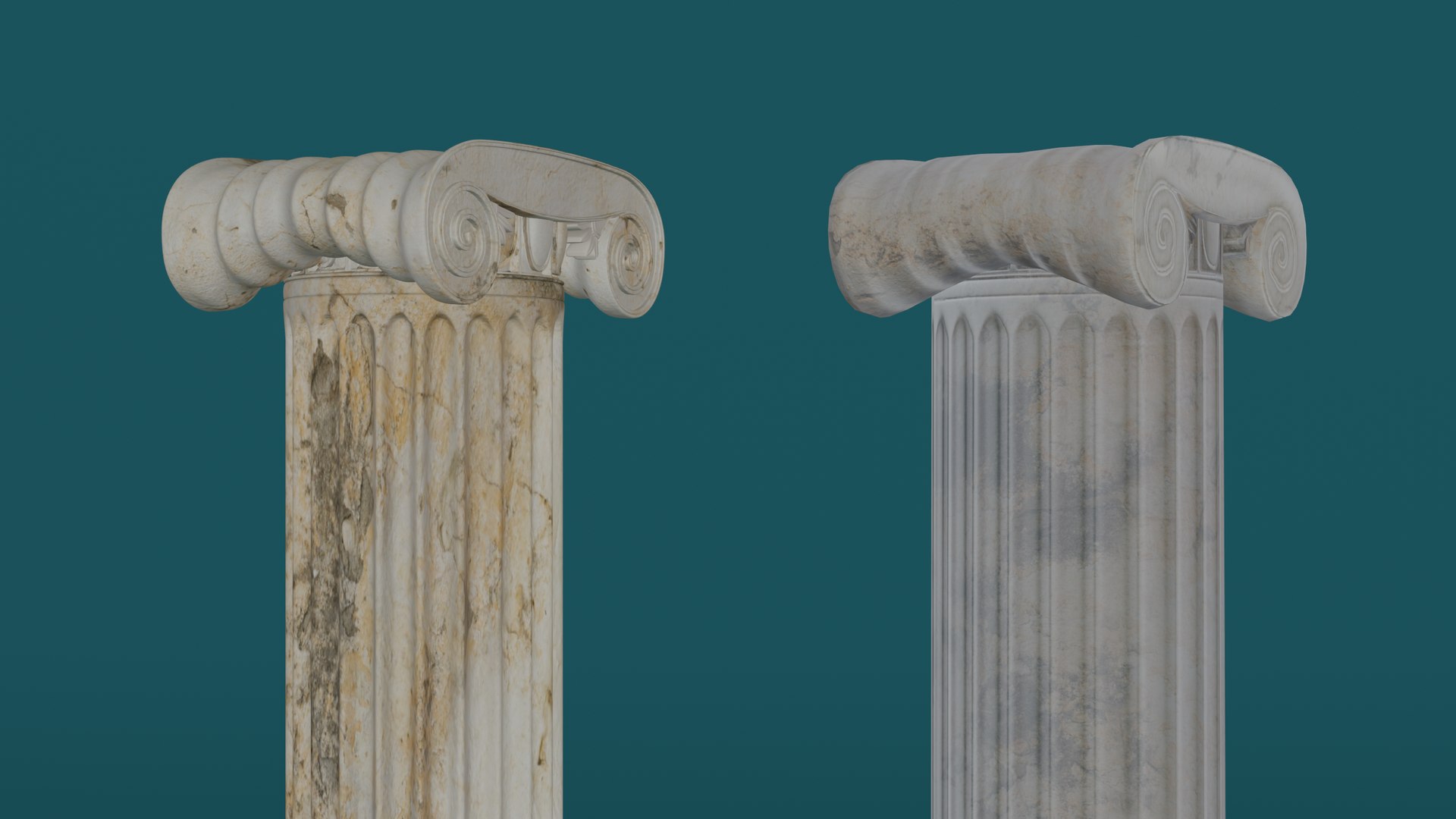 Ionic Greek Column 3D Model - TurboSquid 1785605