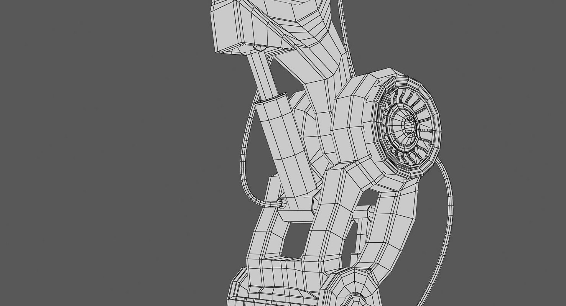 Sci fi robot leg 3D model - TurboSquid 1196119