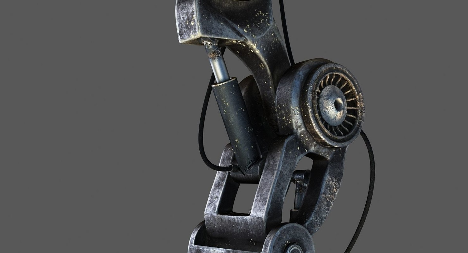 Sci fi robot leg 3D model - TurboSquid 1196119