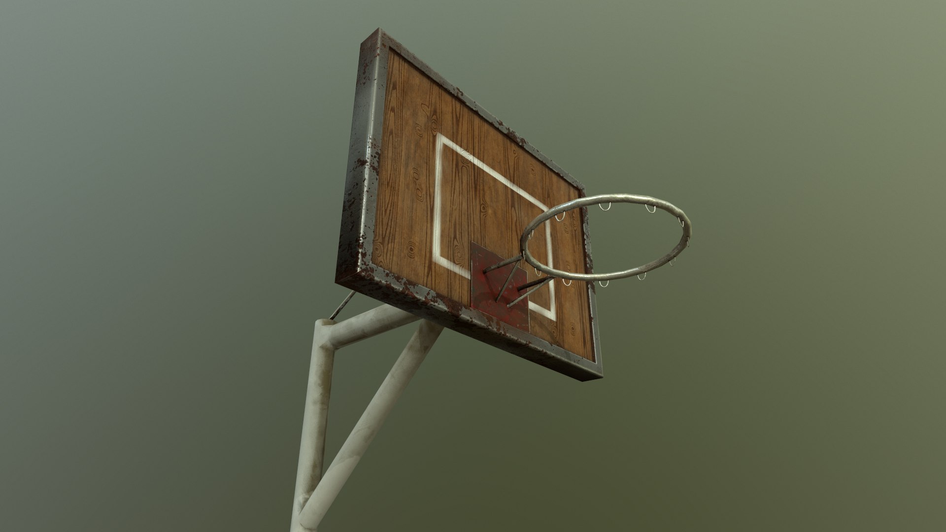 Basketball Hoop Rim 3D Model - TurboSquid 2071338
