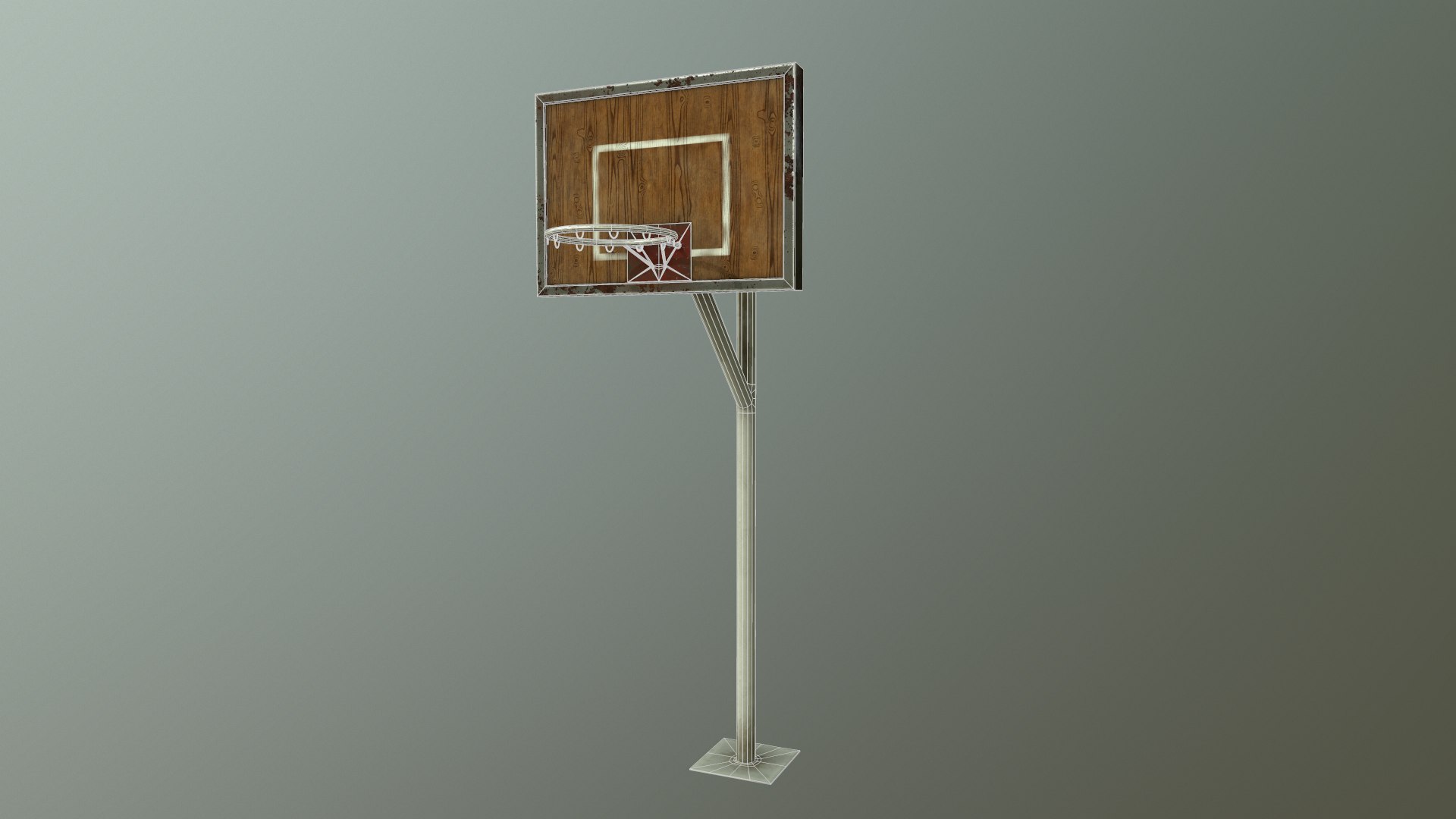 Basketball Hoop Rim 3D Model - TurboSquid 2071338
