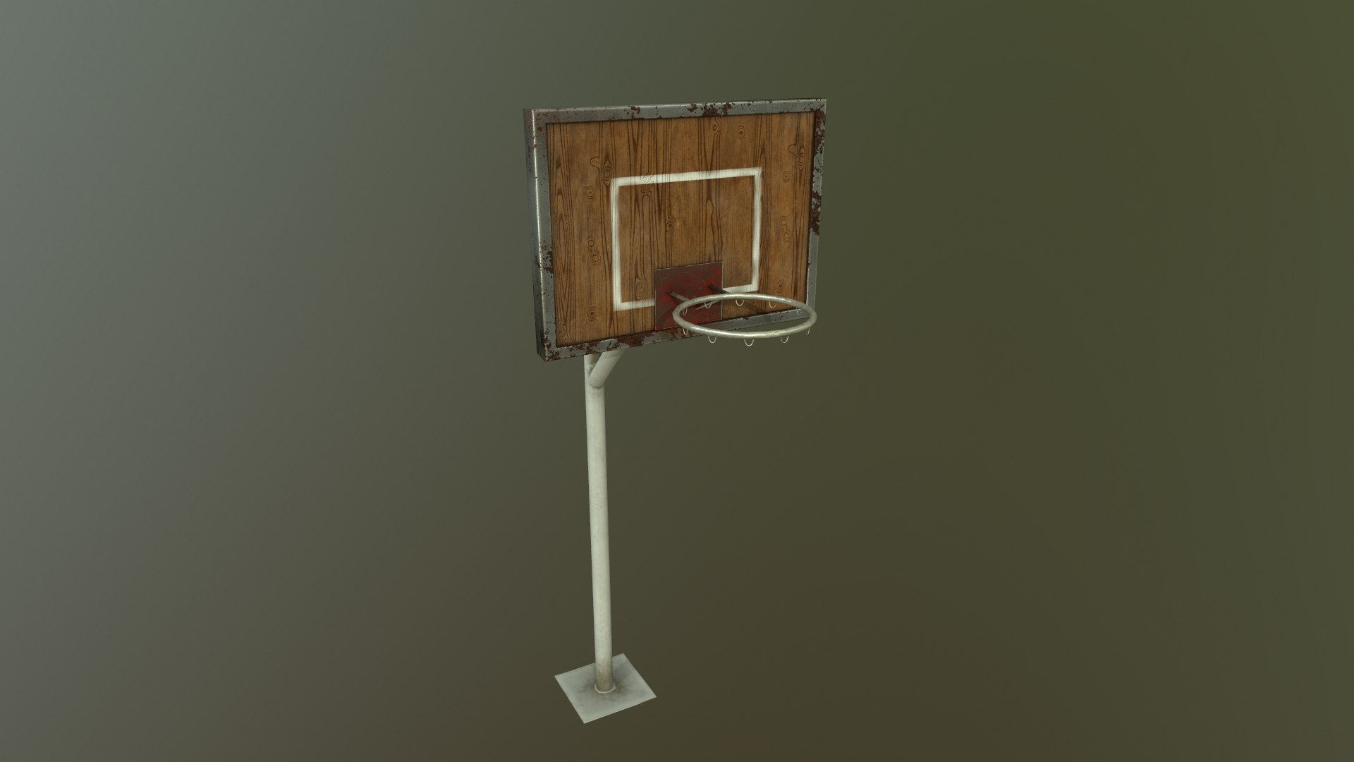 Basketball Hoop Rim 3D Model - TurboSquid 2071338