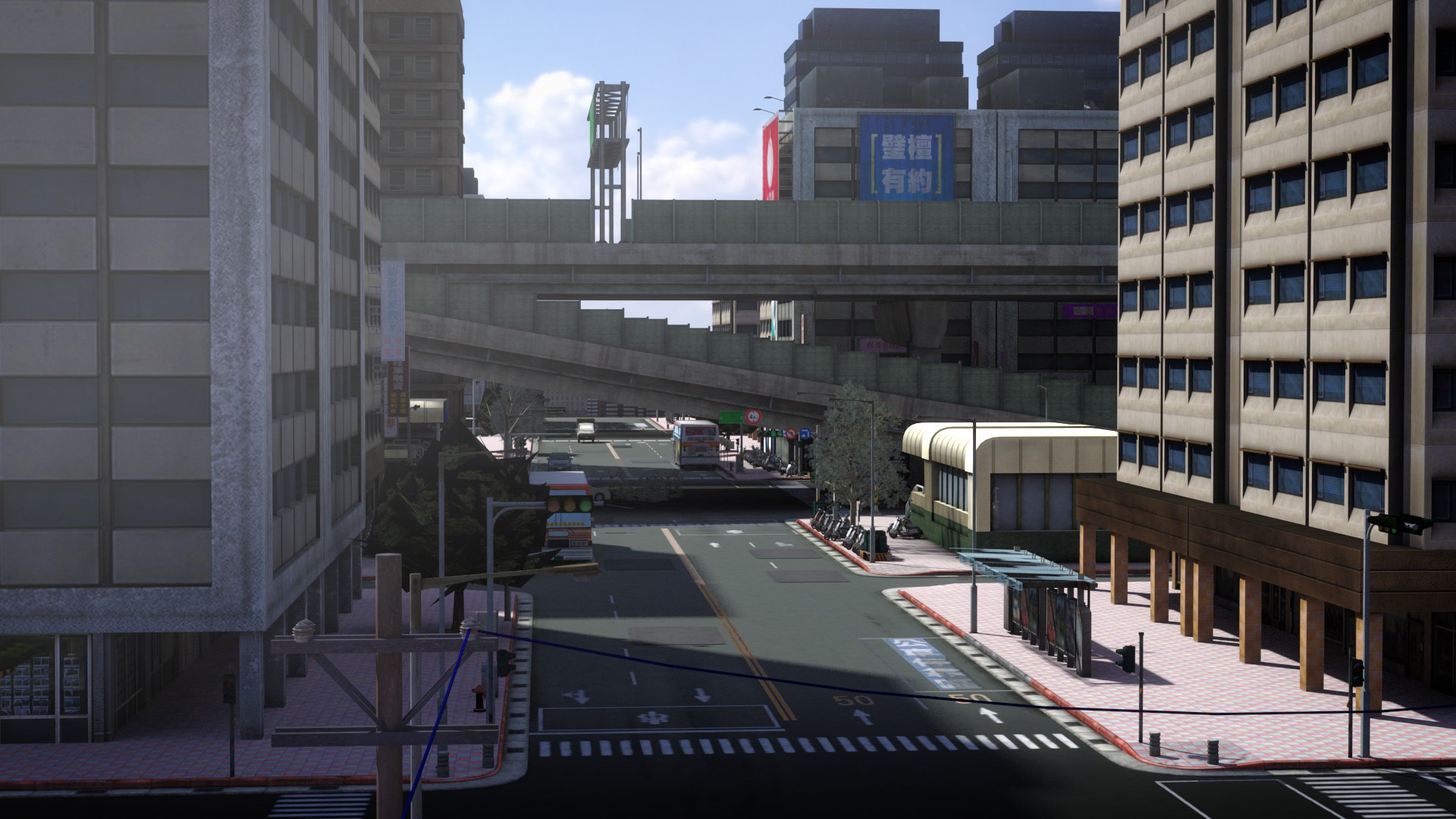 3D Tw Street Mrt Model - TurboSquid 2341105