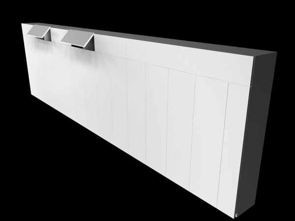 3d storage cabinet model