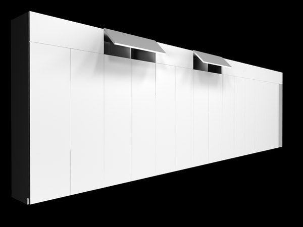 3d storage cabinet model