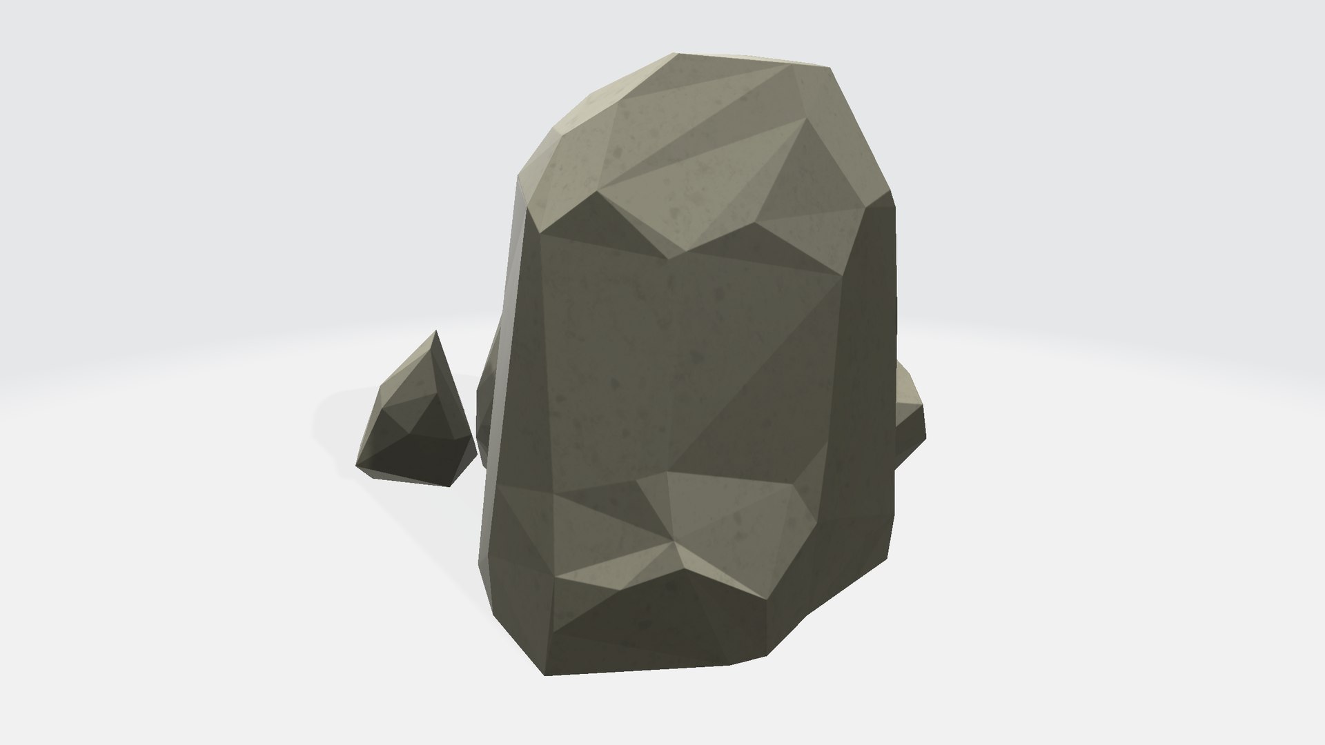 Large Rocks - Low Poly 3D Model - TurboSquid 2364635