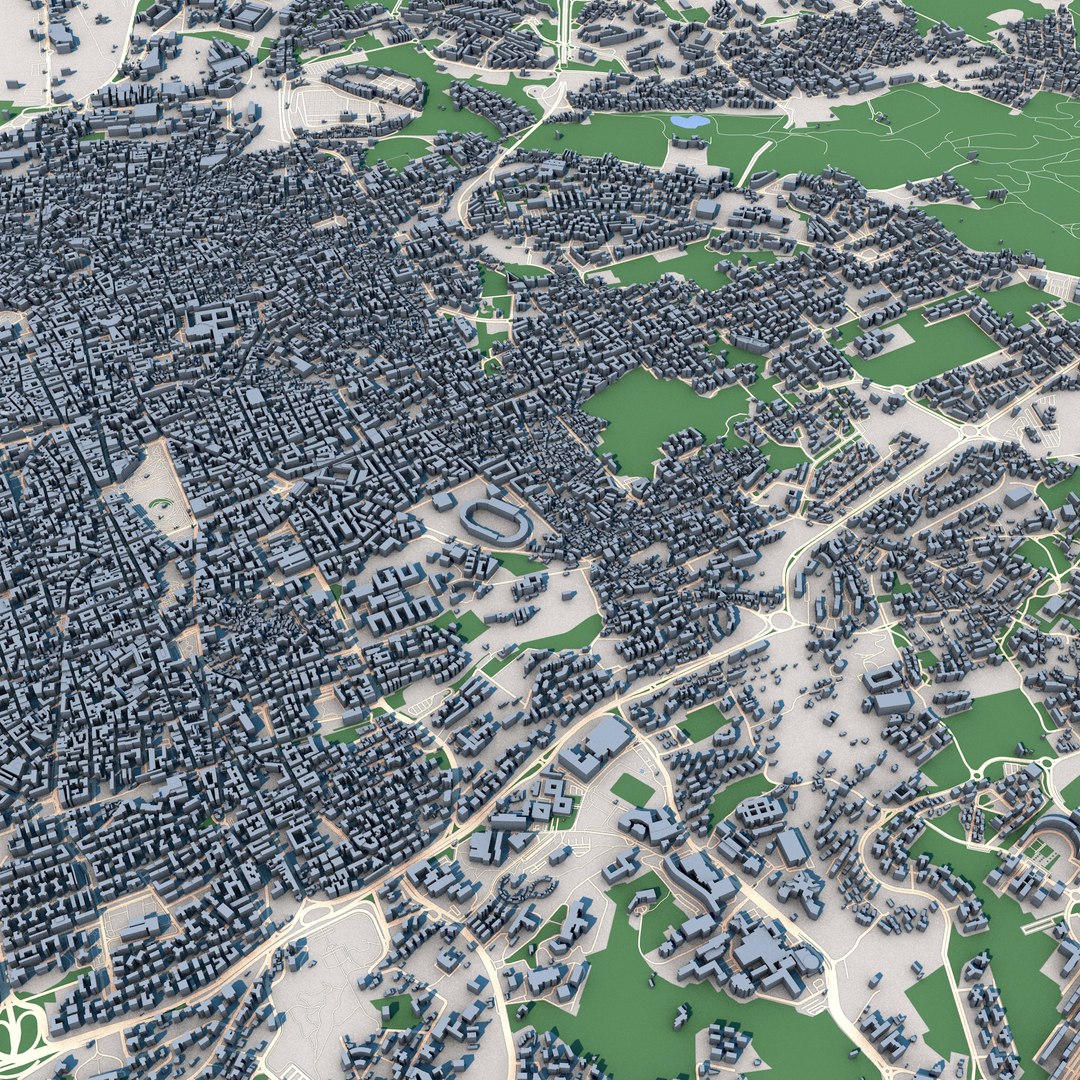 3D Catania City Italy Model - TurboSquid 2340315