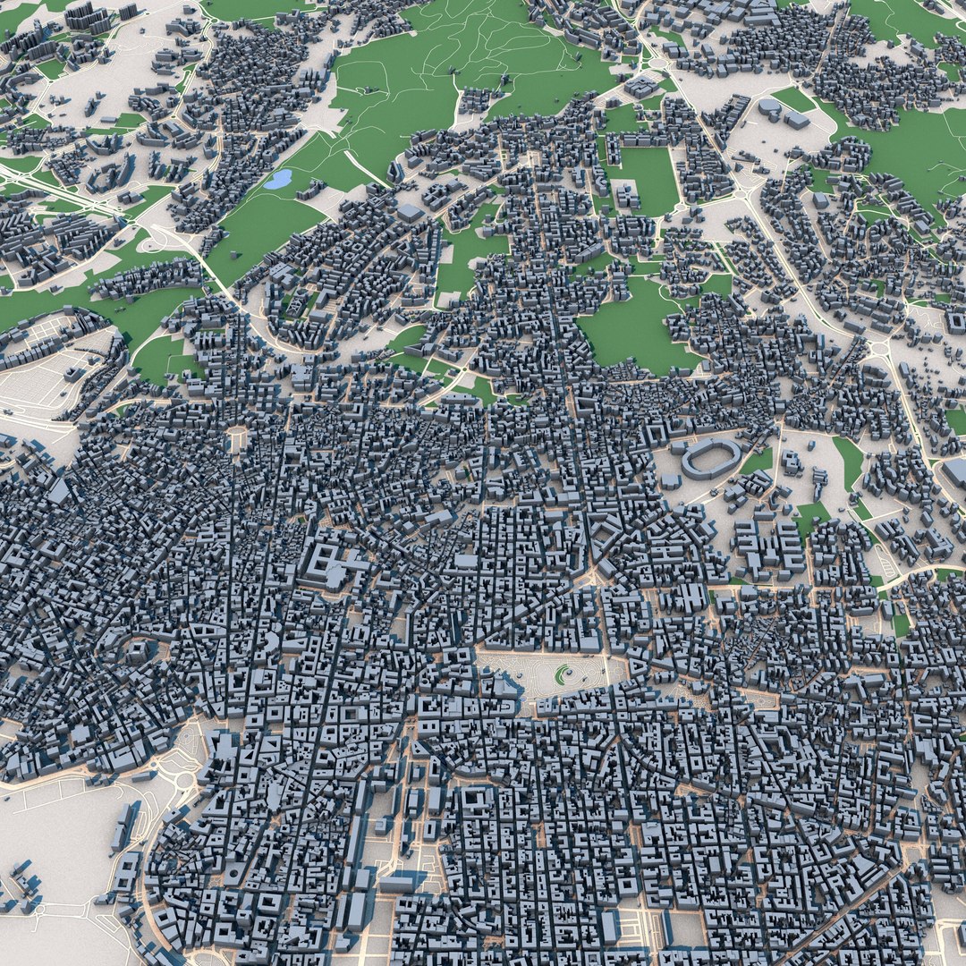 3D Catania City Italy Model - TurboSquid 2340315