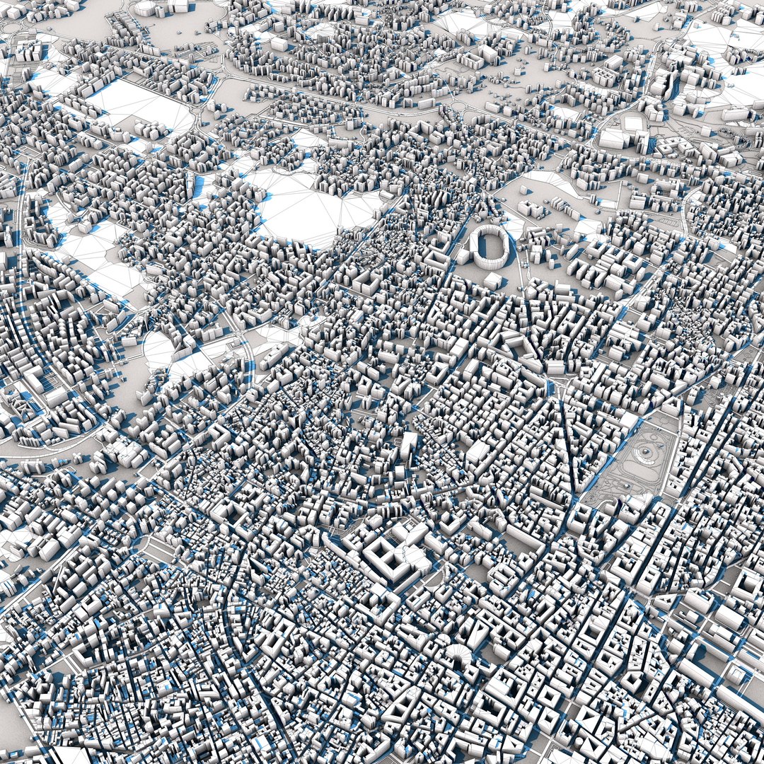 3D Catania City Italy Model - TurboSquid 2340315