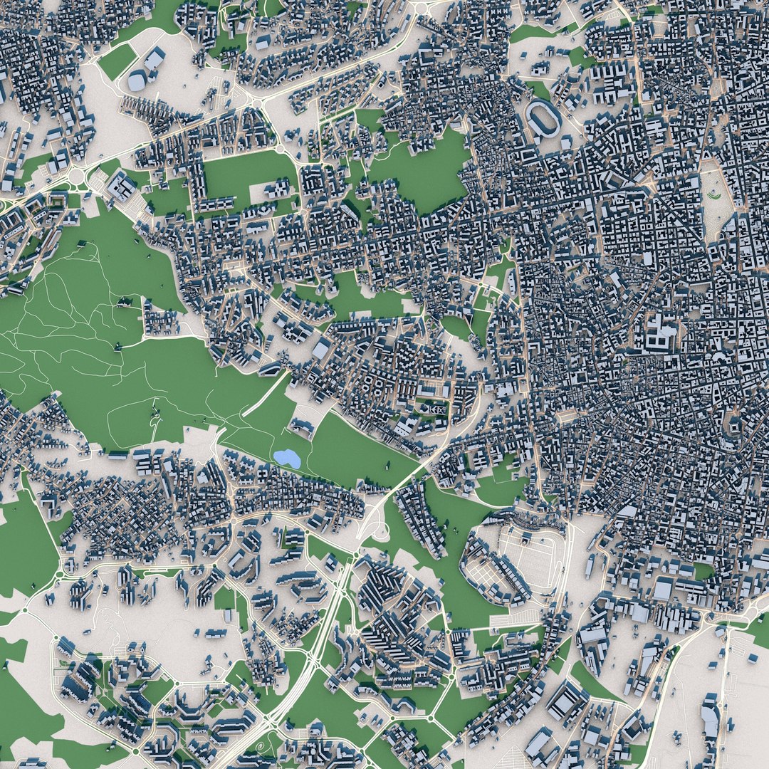3D Catania City Italy Model - TurboSquid 2340315