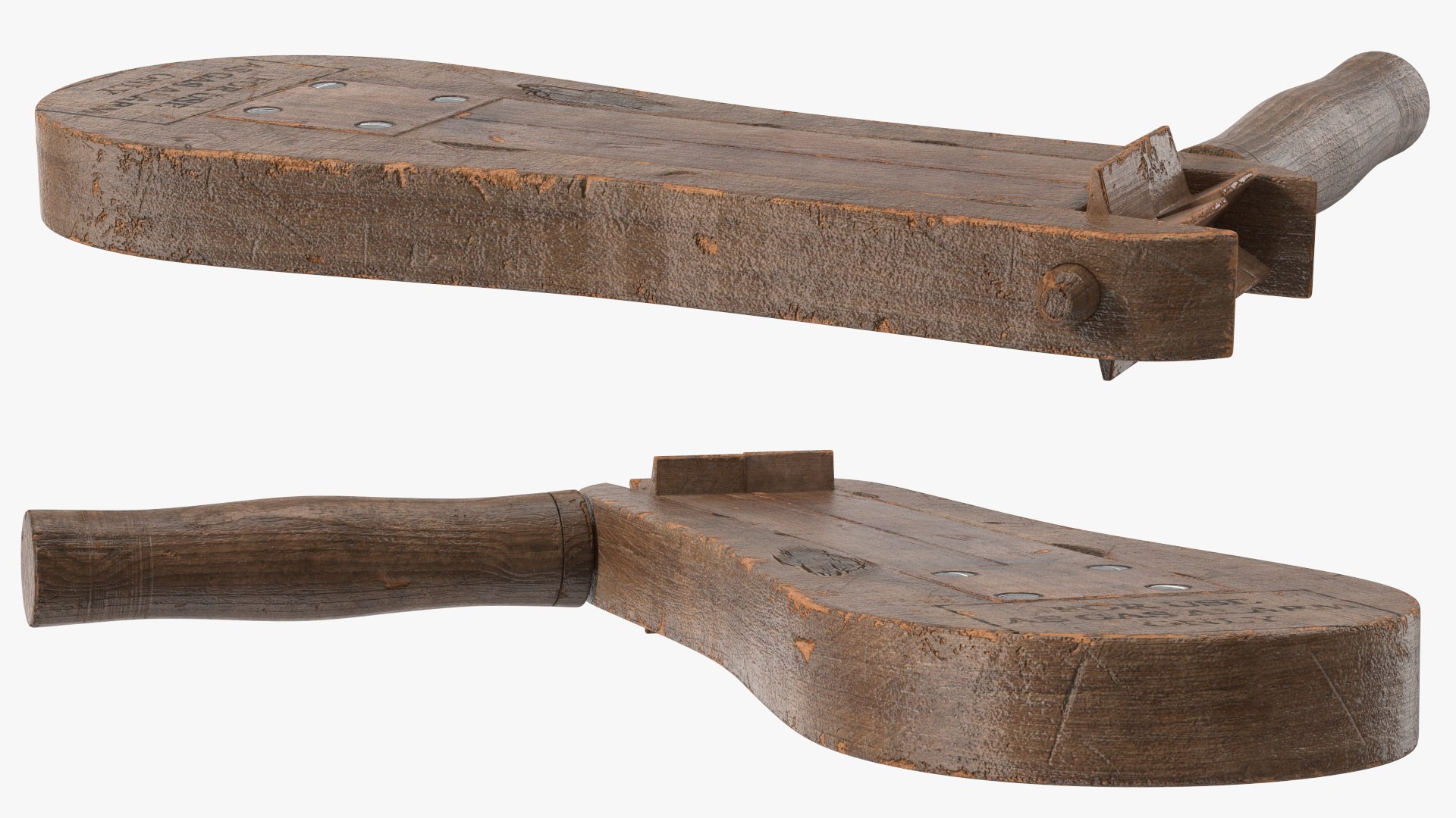 3D Vintage Fire Rattle Alarm model - TurboSquid 2028933