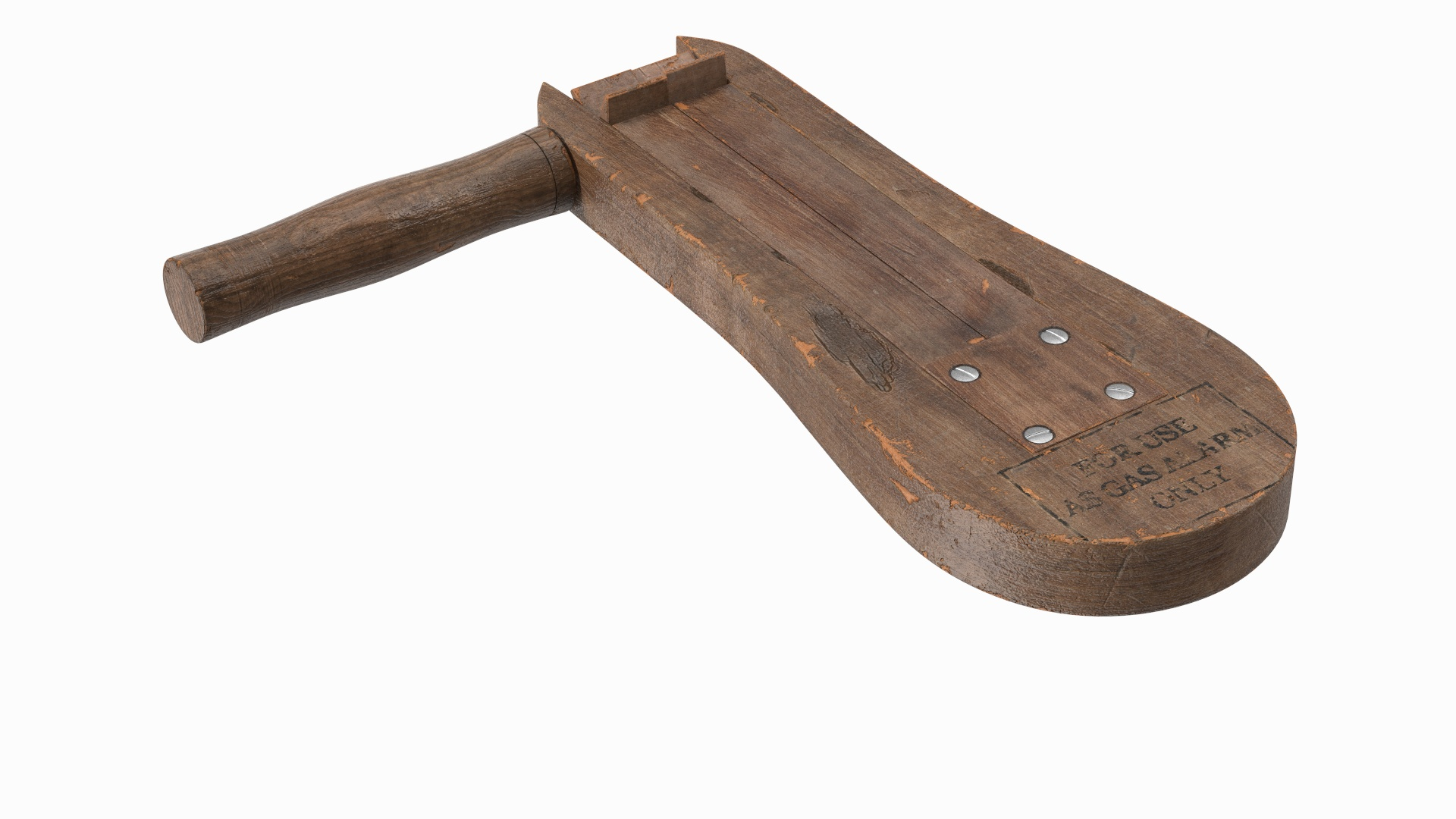 3D Vintage Fire Rattle Alarm Model - TurboSquid 2028933