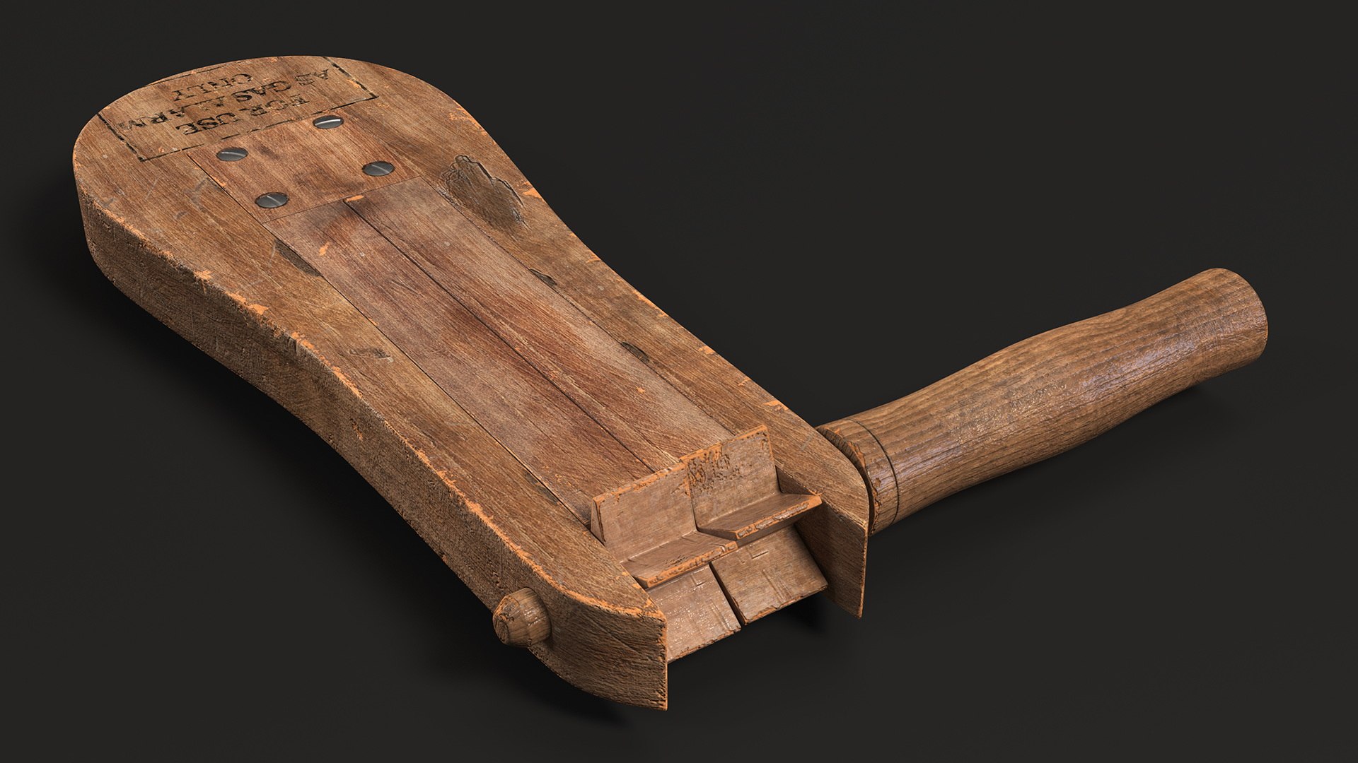 3D Vintage Fire Rattle Alarm Model - TurboSquid 2028933