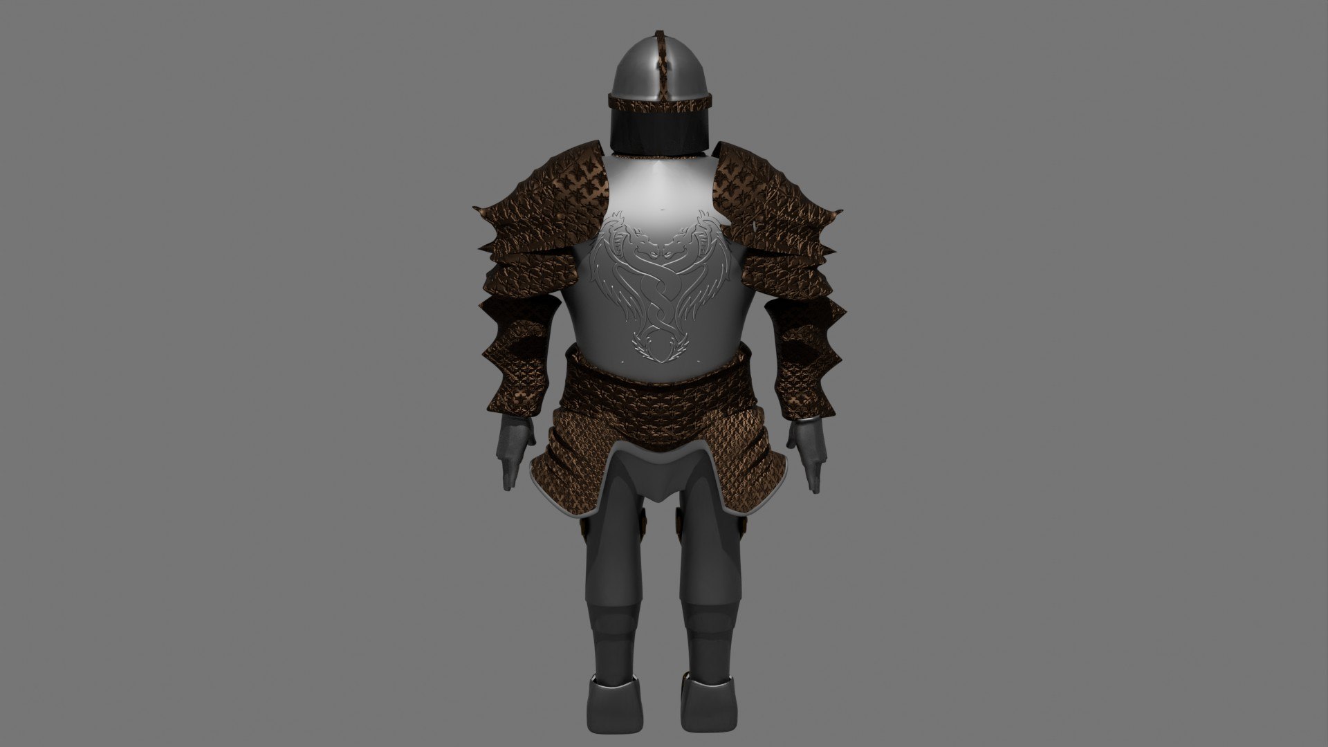 3D Complete Heavy Knight Armor - TurboSquid 2266418