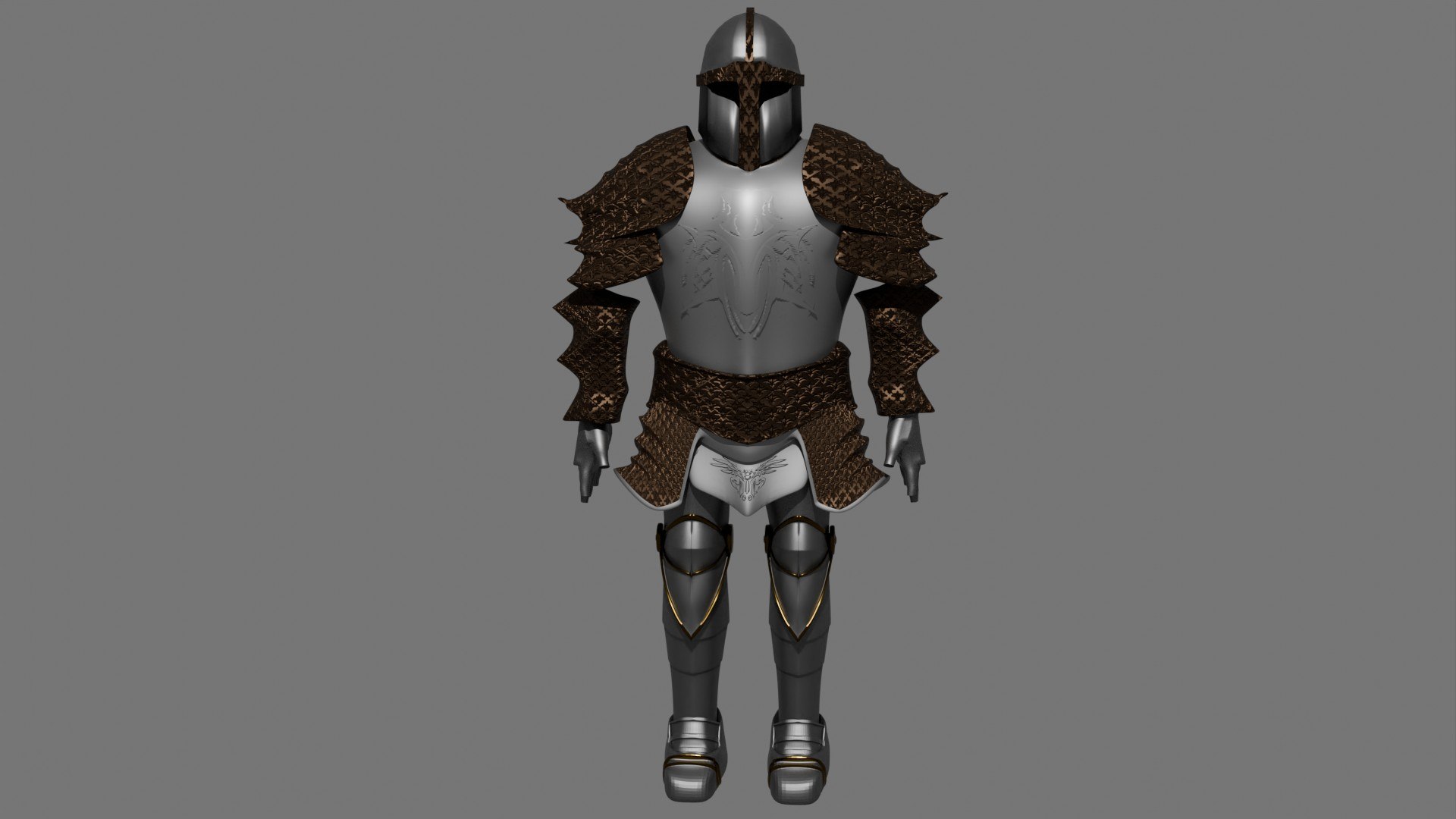 3D Complete Heavy Knight Armor - TurboSquid 2266418