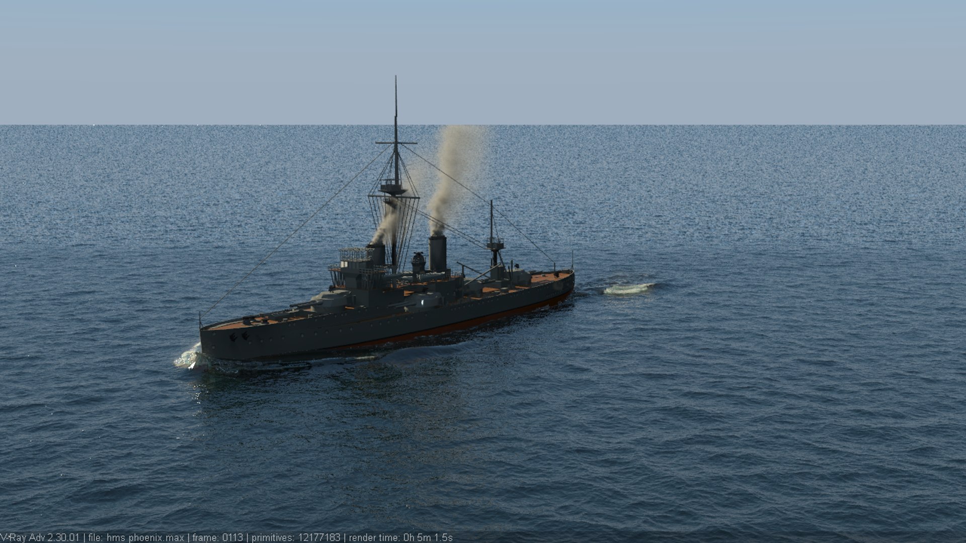 Hms Dreadnought 3D - TurboSquid 1203462