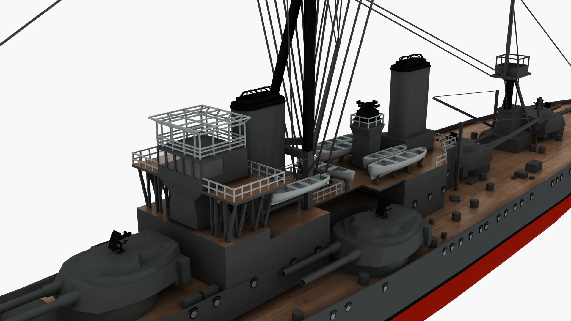 Hms dreadnought 3D - TurboSquid 1203462