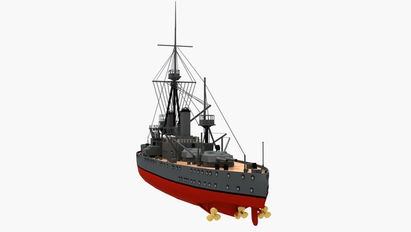 Hms dreadnought 3D - TurboSquid 1203462