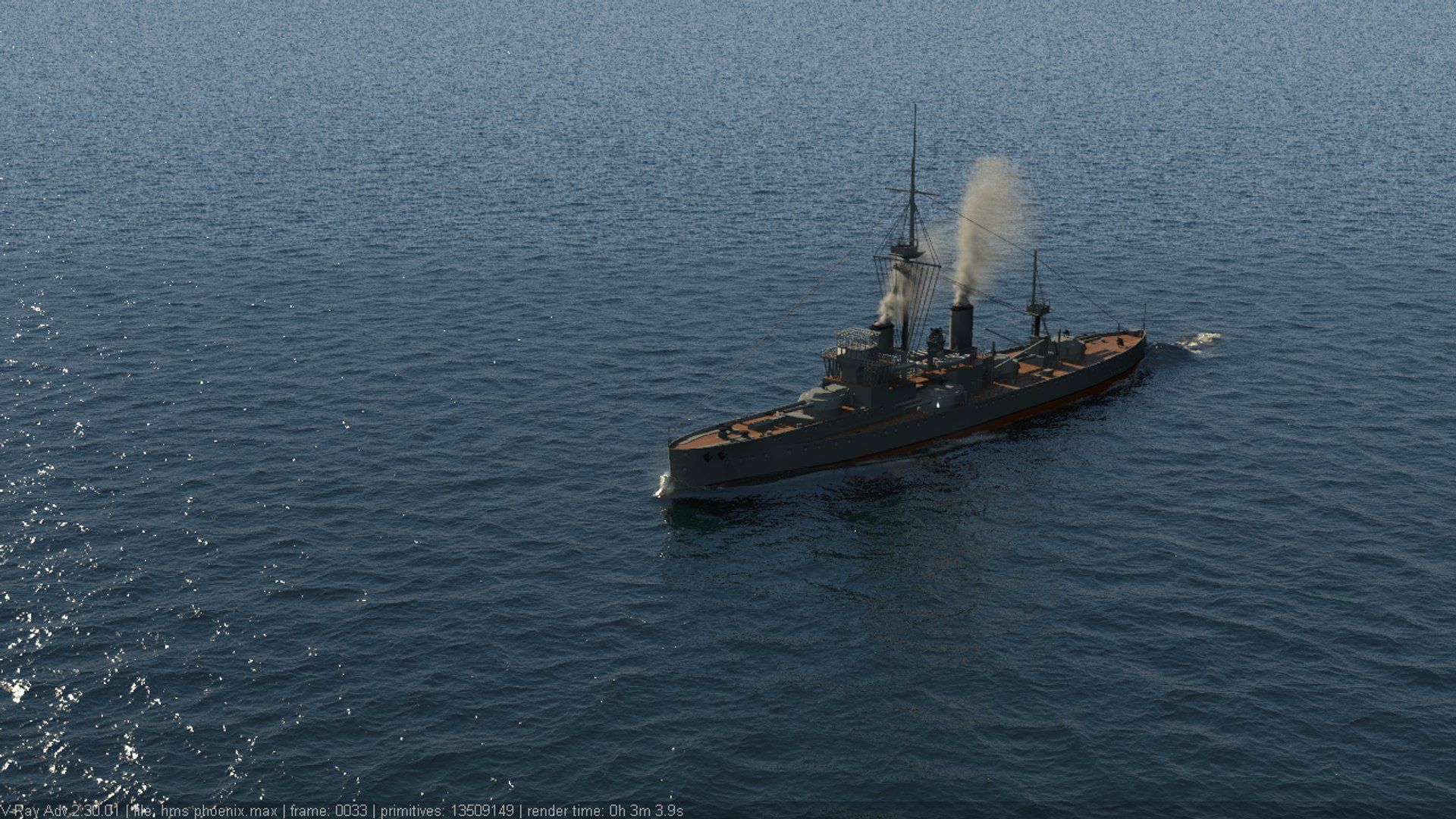 Hms Dreadnought 3D - TurboSquid 1203462