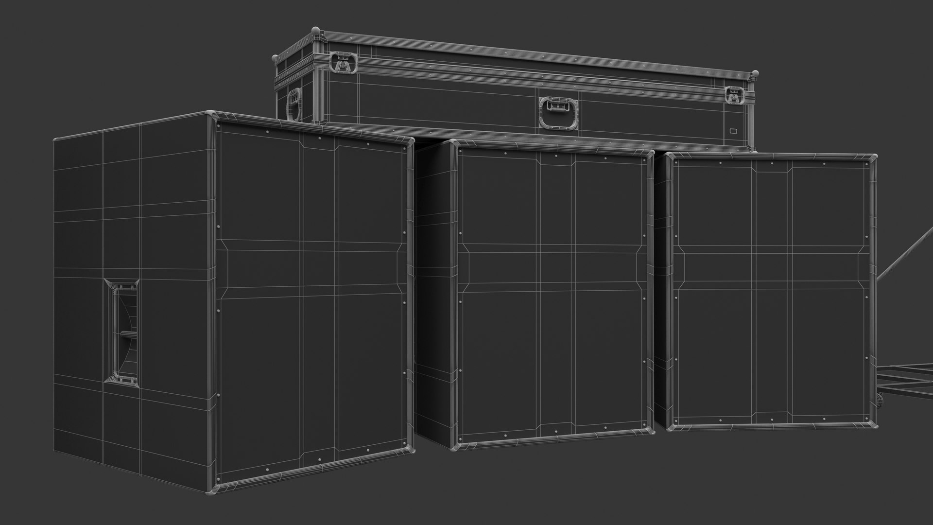 Concert Stage And Equipment 3D Model - TurboSquid 1805890