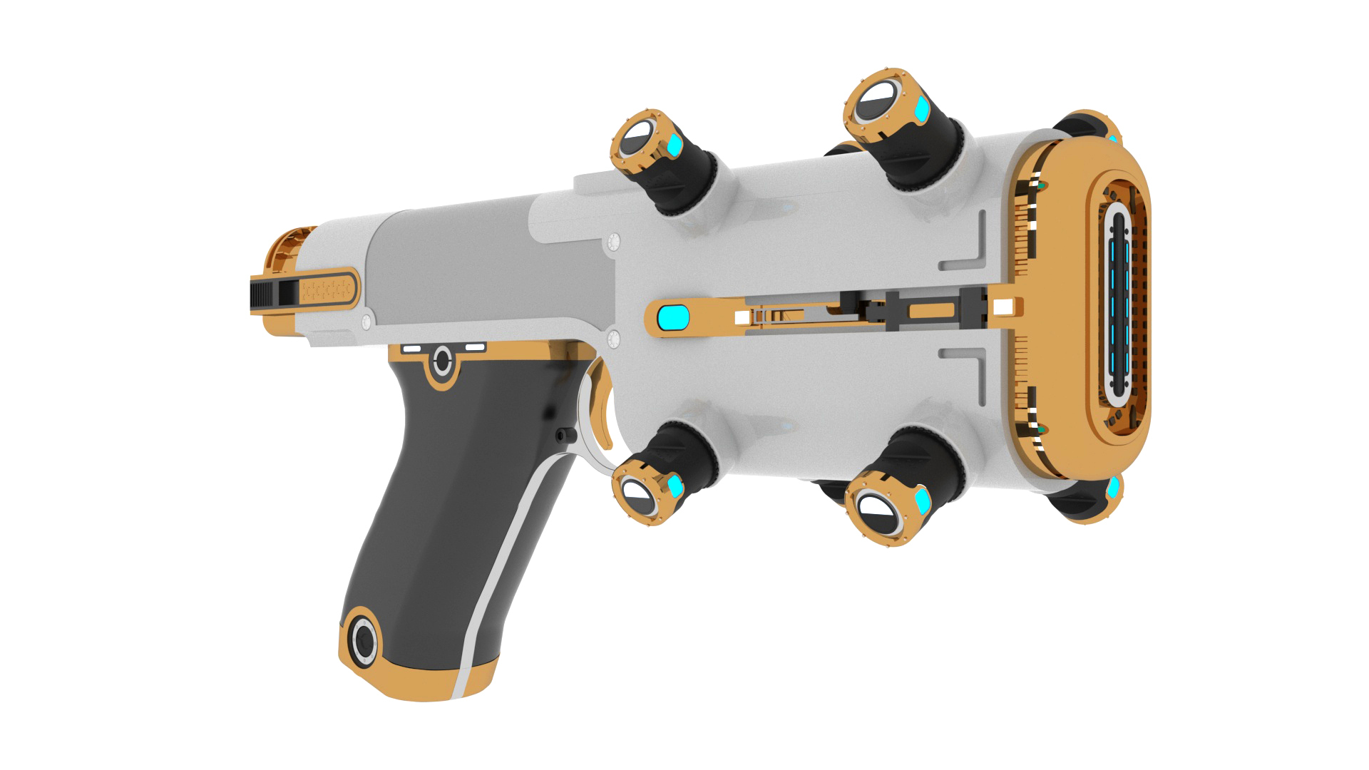 3D Model Guns Science Fiction Civilization - TurboSquid 2053171
