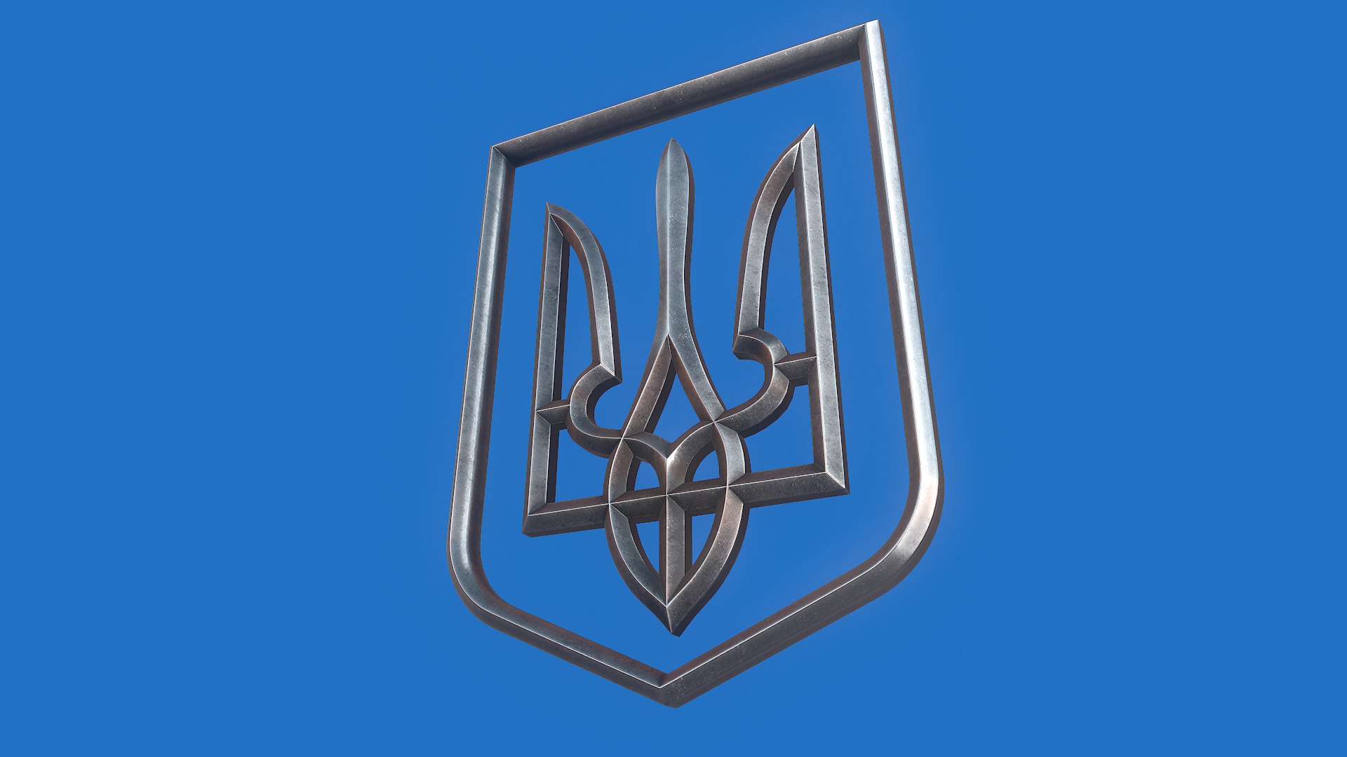 3D model Emblem of Ukraine - TurboSquid 2159383