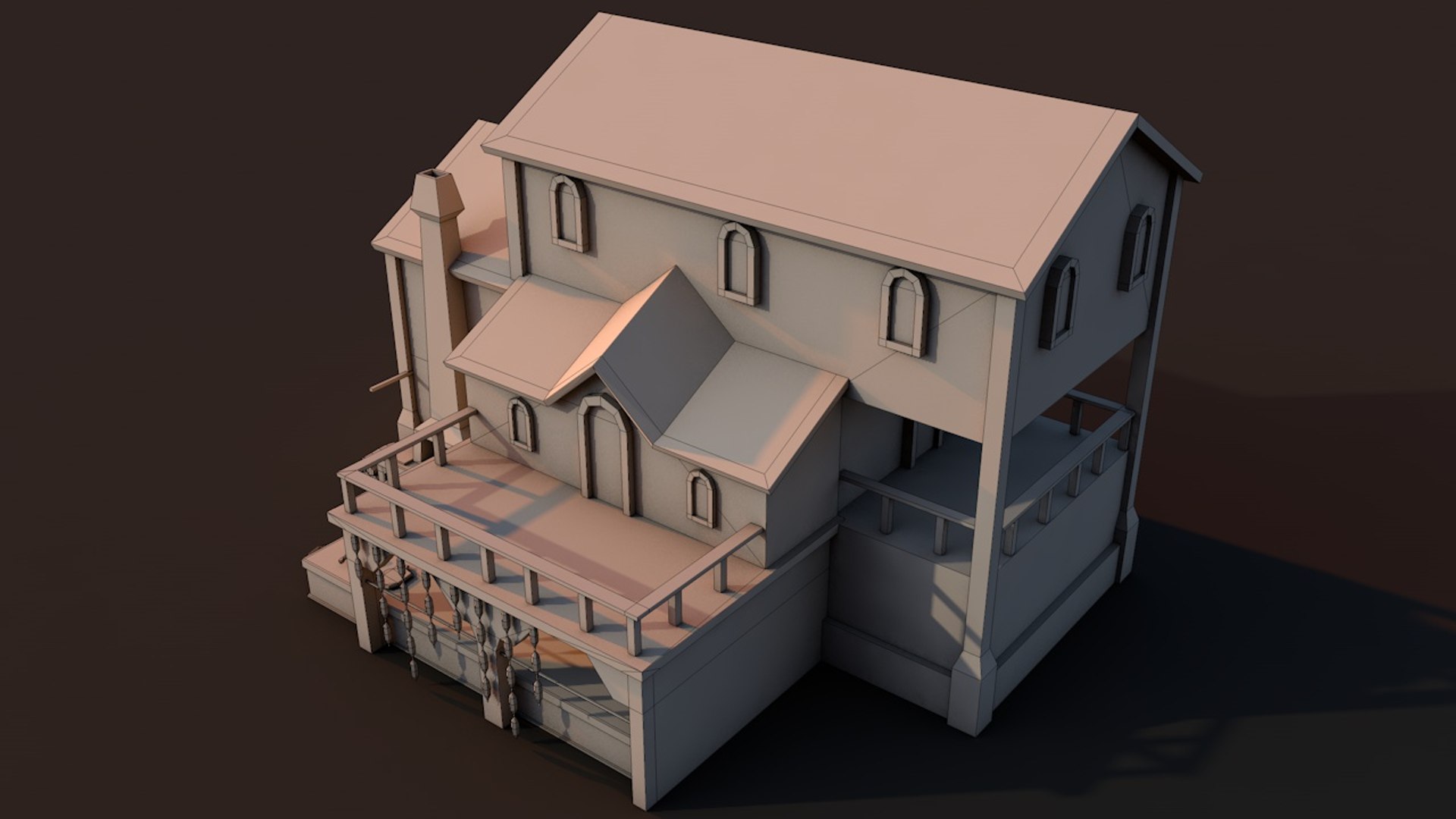 3D Rome Butcher - TurboSquid 1339700