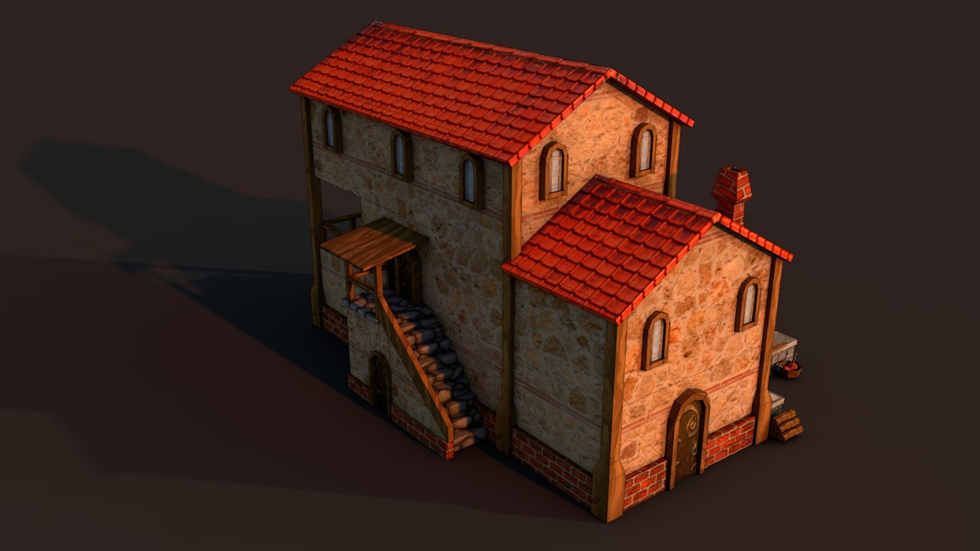 3D Rome Butcher - TurboSquid 1339700