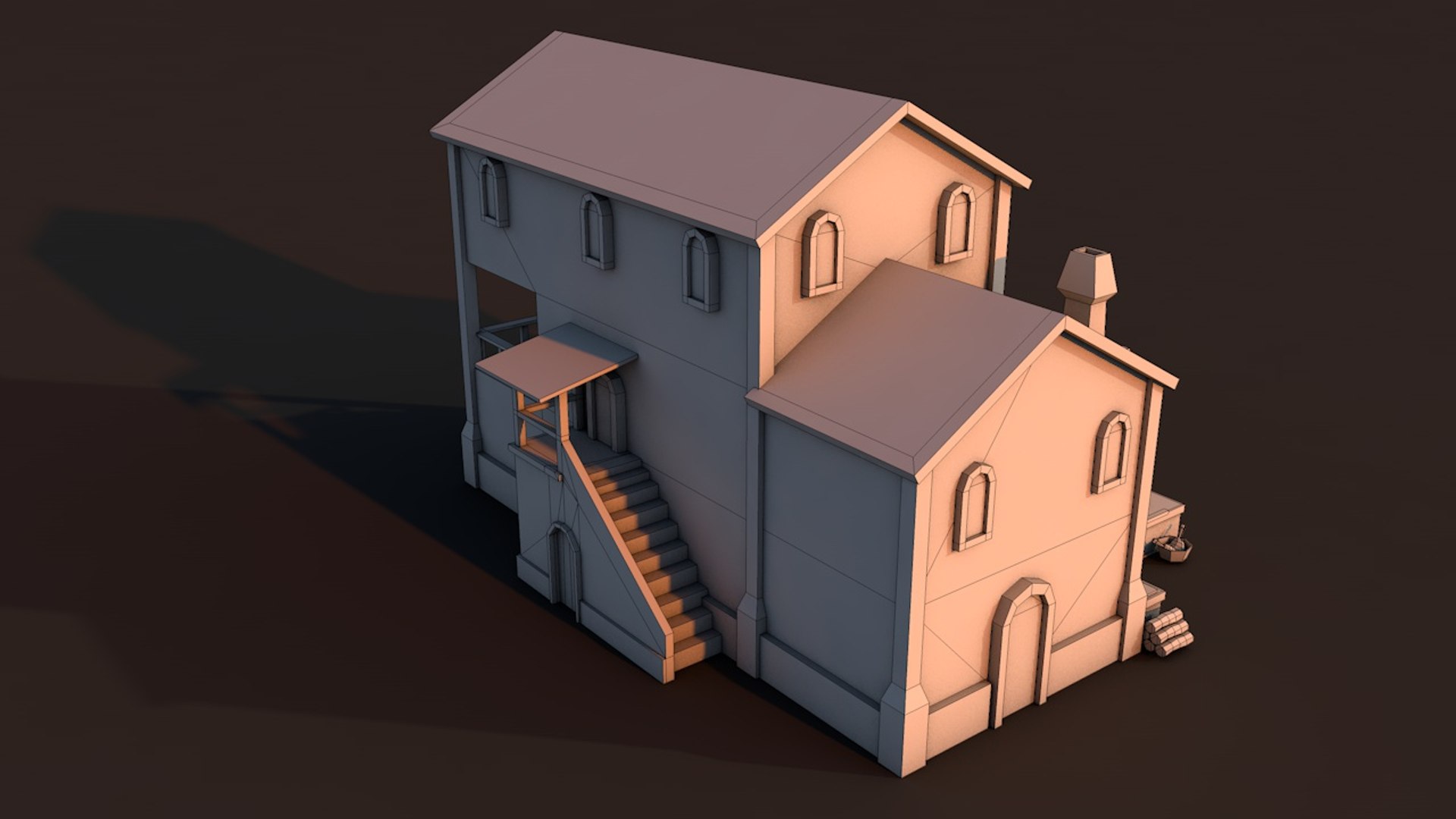 3D Rome Butcher - TurboSquid 1339700