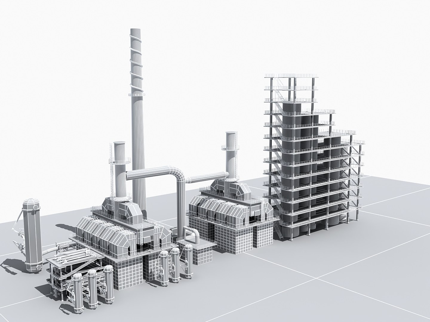 3d Model Plant Factory