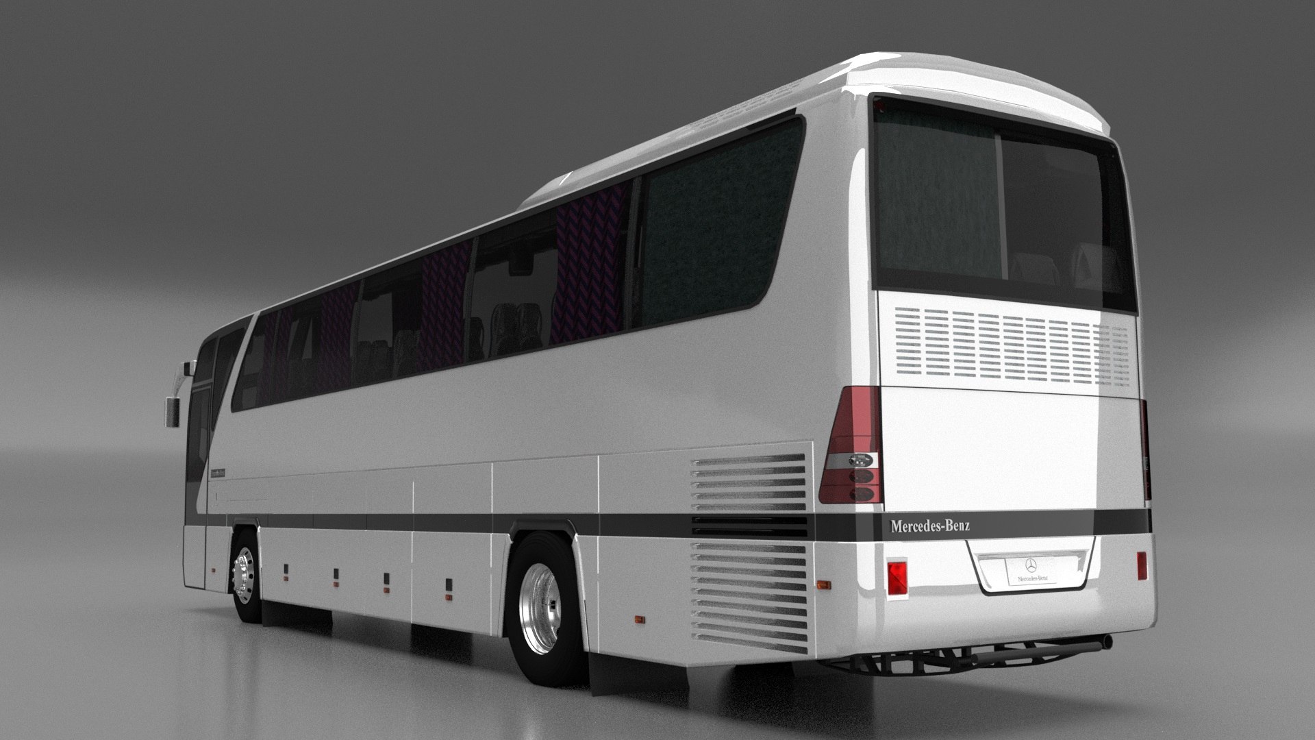 Mercedes Benz Bus 3D Model - TurboSquid 1671932