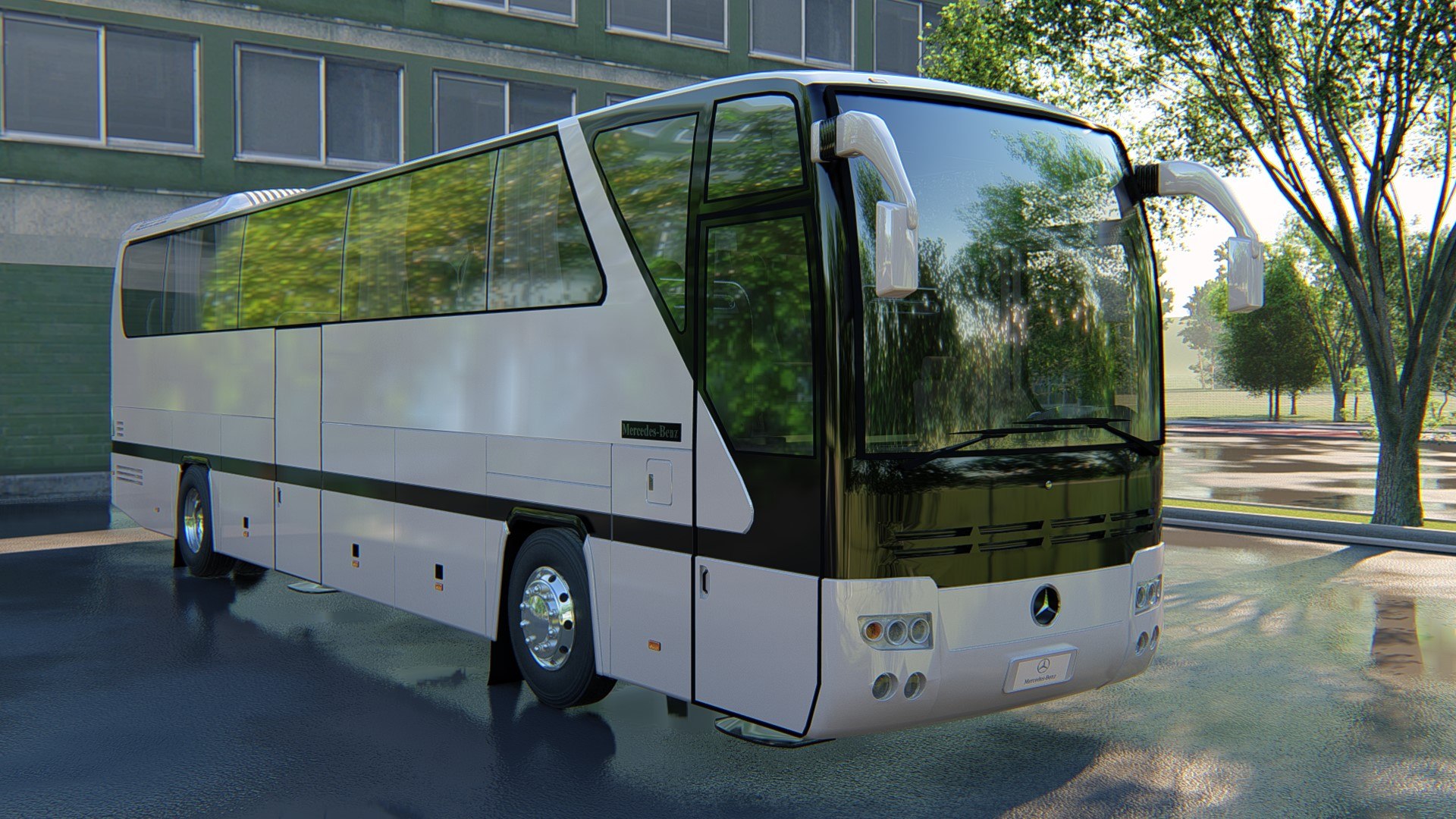 Mercedes Benz Bus 3D Model - TurboSquid 1671932