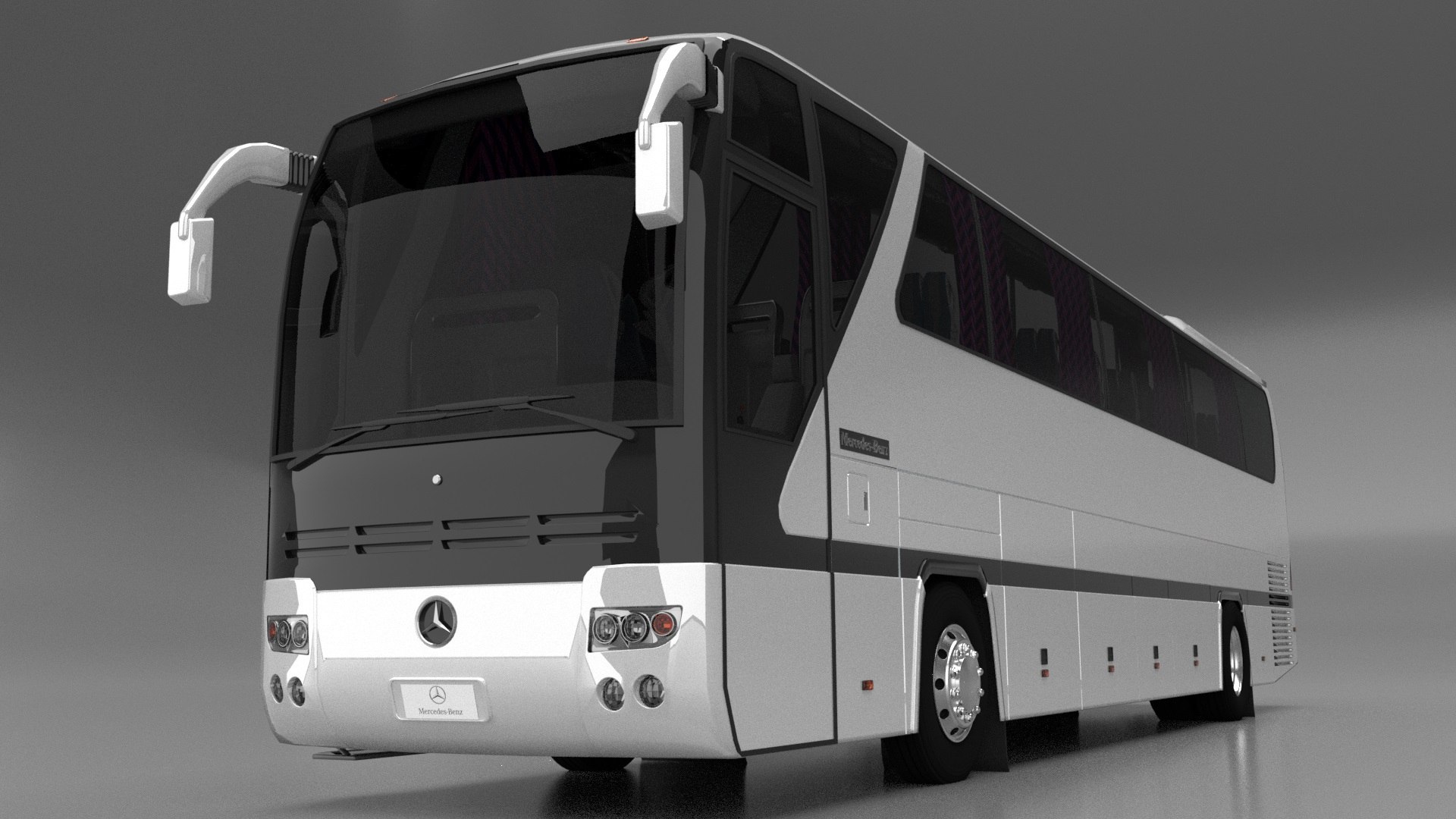 Mercedes Benz Bus 3D Model - TurboSquid 1671932