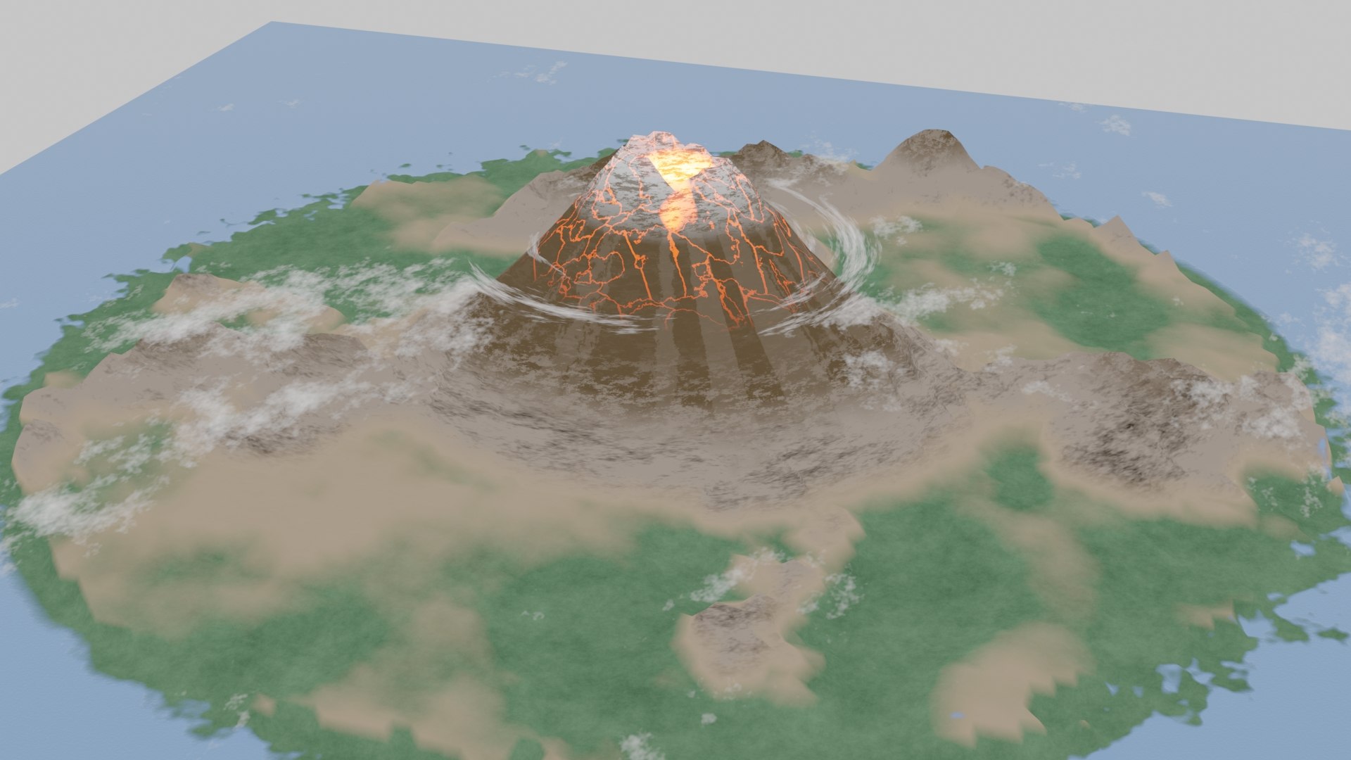 3D Island Map Model - TurboSquid 2001903