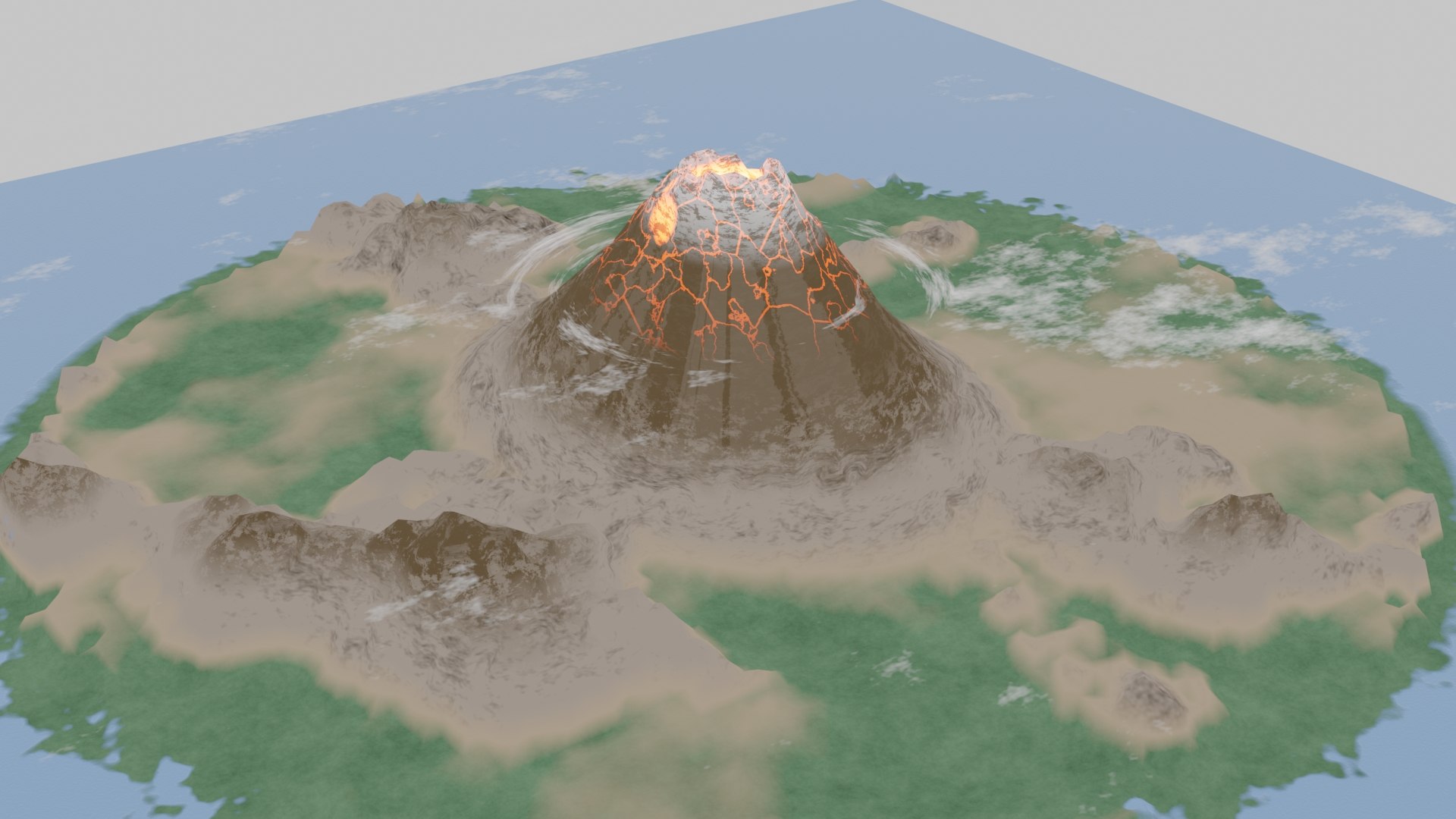 3D Island Map Model - TurboSquid 2001903