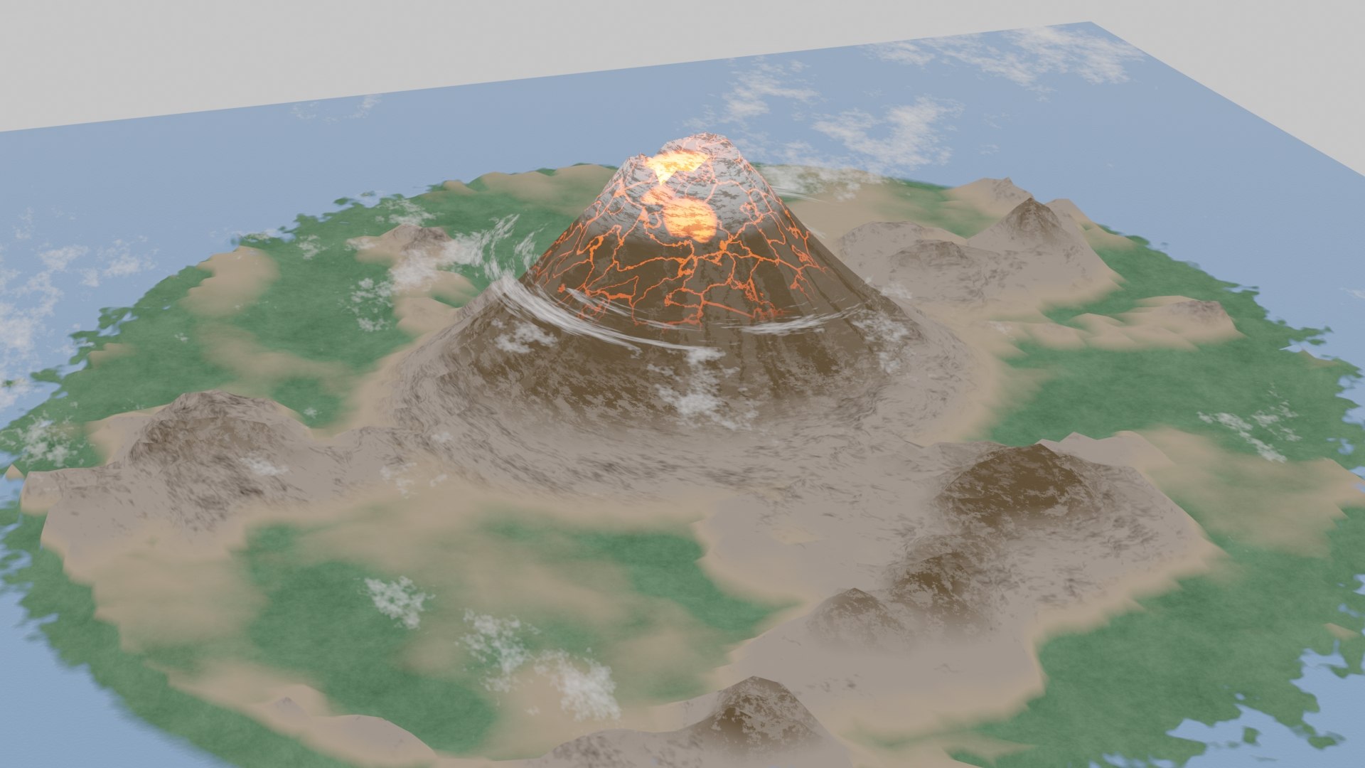 3D Island Map Model - TurboSquid 2001903