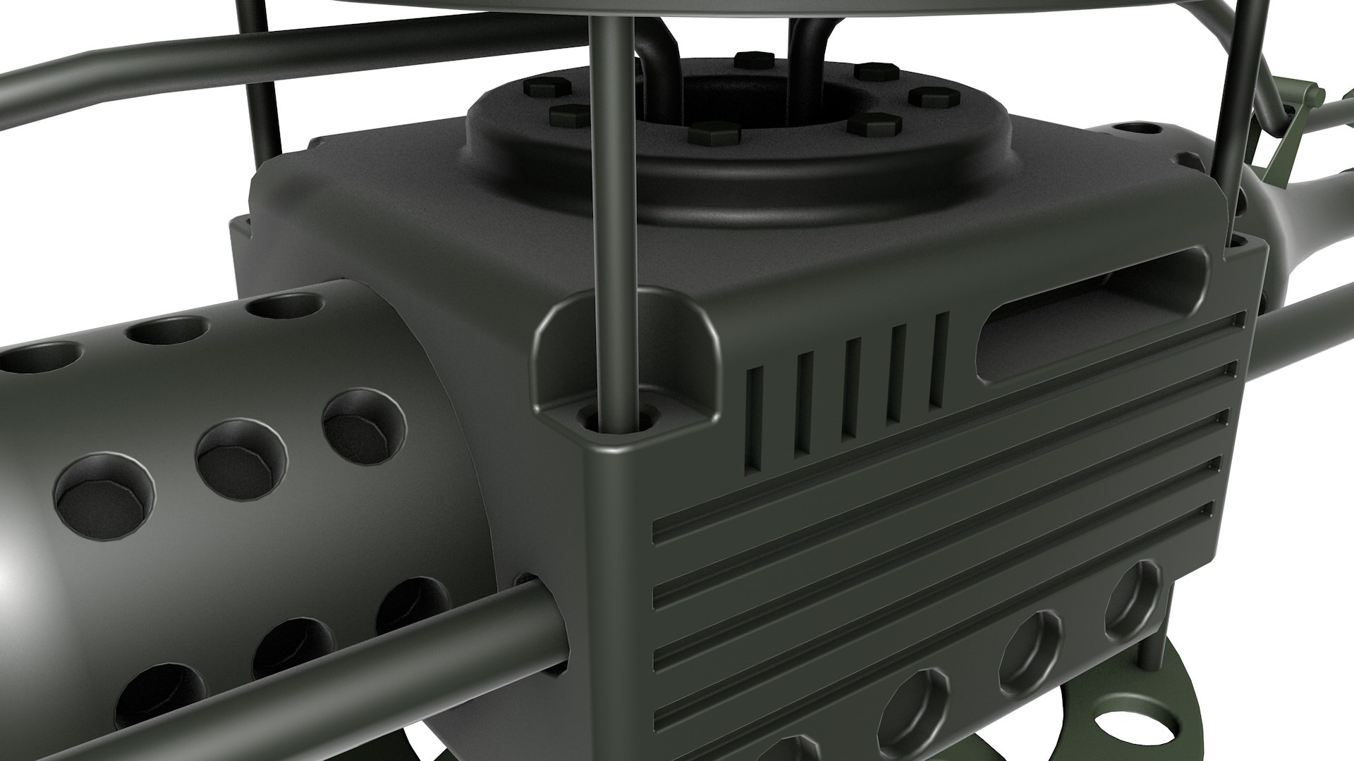 Free 3D Automatic Turret Model - TurboSquid 2417970