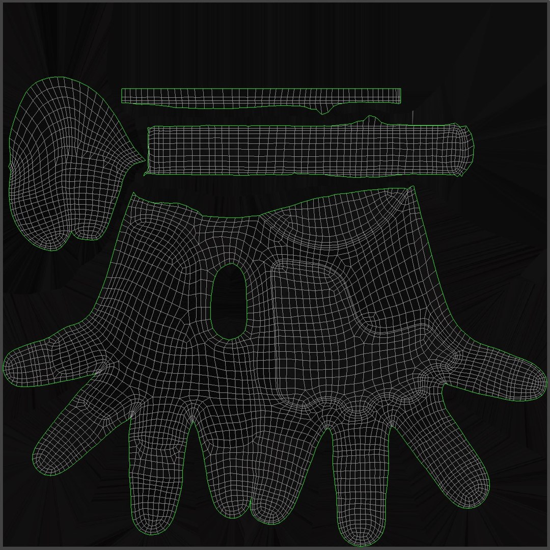 Gloves 3 - All MH Bodies UE5 Skeletons - Rigged 3D - TurboSquid 2262832