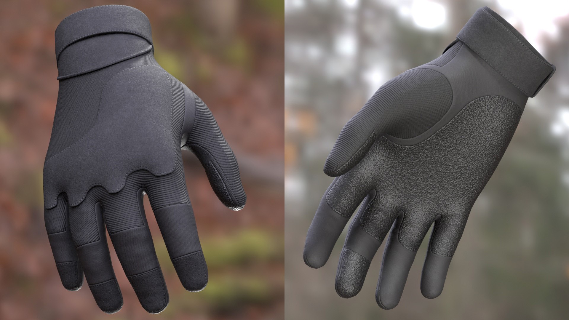 Gloves 3 - All MH Bodies UE5 Skeletons - Rigged 3D - TurboSquid 2262832