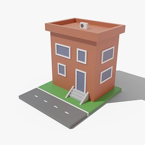 Cartoon Building 3D Models for Download | TurboSquid