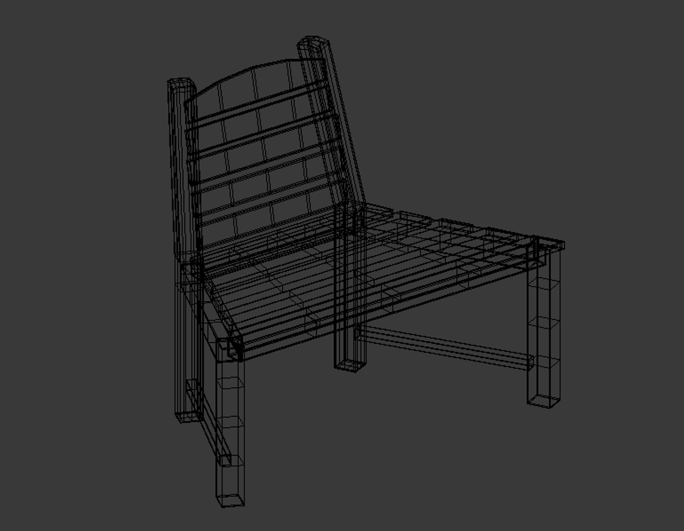3D model wooden seat - TurboSquid 1468837