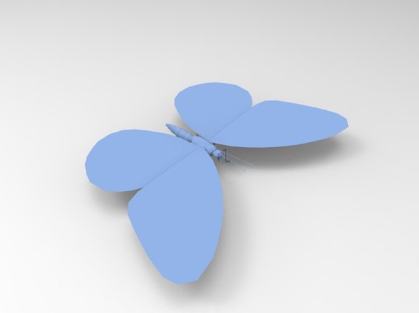 Cartoon Butterfly Maya Models for Download | TurboSquid