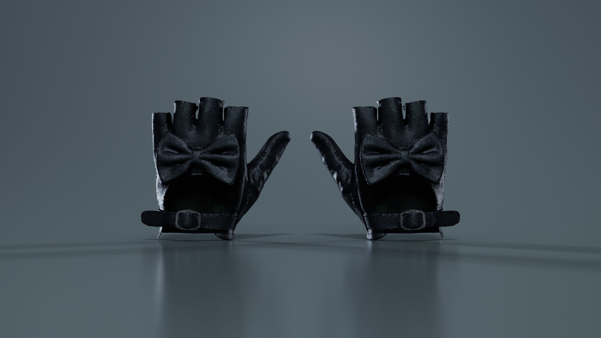 Bow Gloves Remastered 3D Model - TurboSquid 2361294