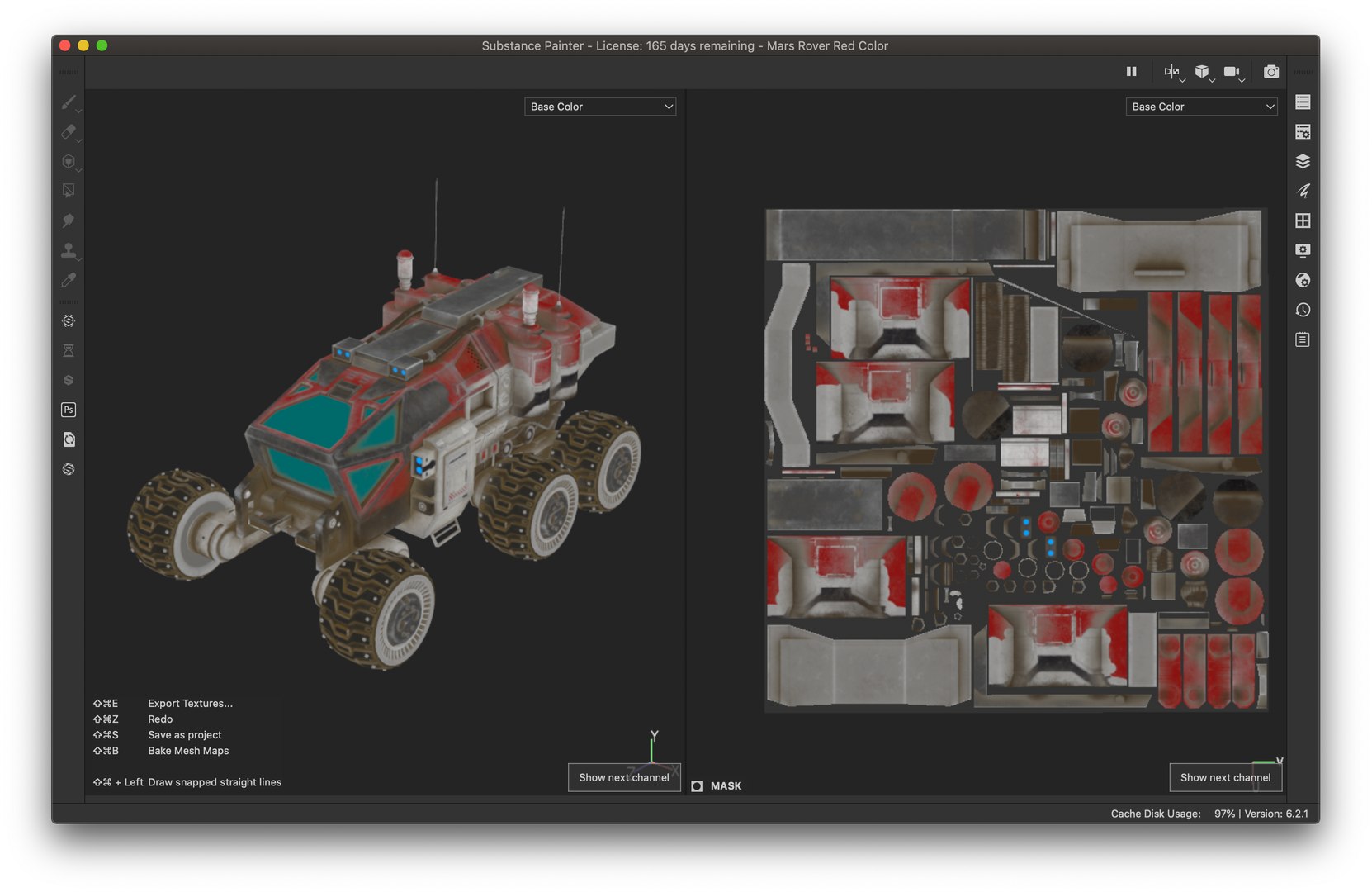 Space Mars Car Vehicle 3D Model - TurboSquid 1639280