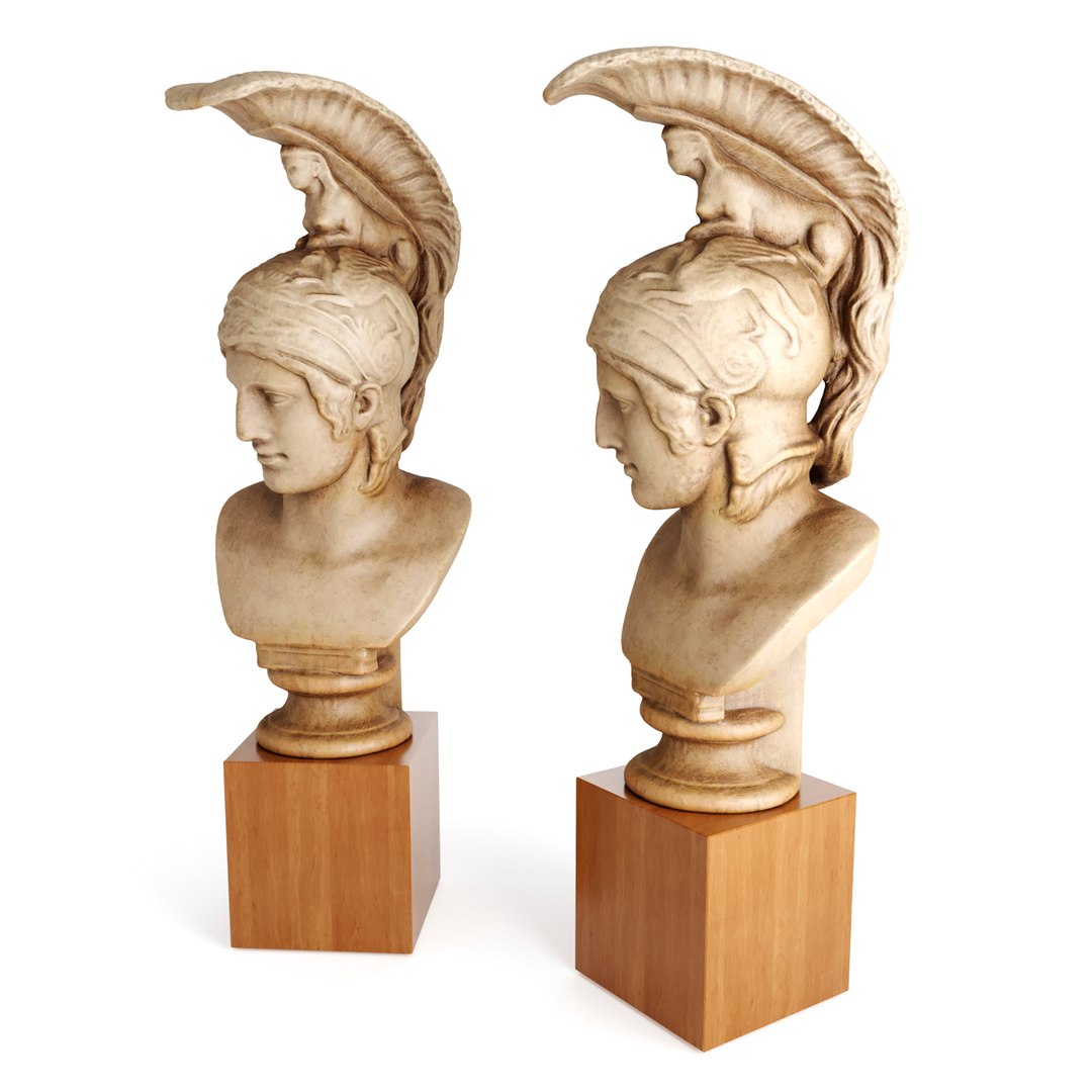 Mars Sculpture Bust 3D Model - TurboSquid 2101444