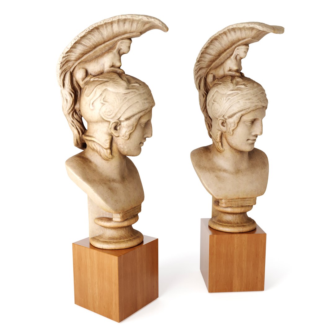 Mars Sculpture Bust 3D Model - TurboSquid 2101444