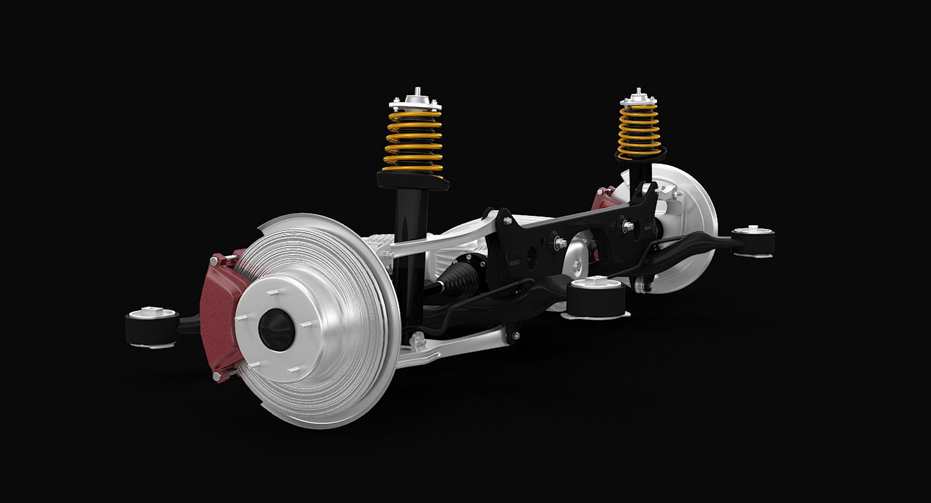 3d Max Rear Independent Suspension