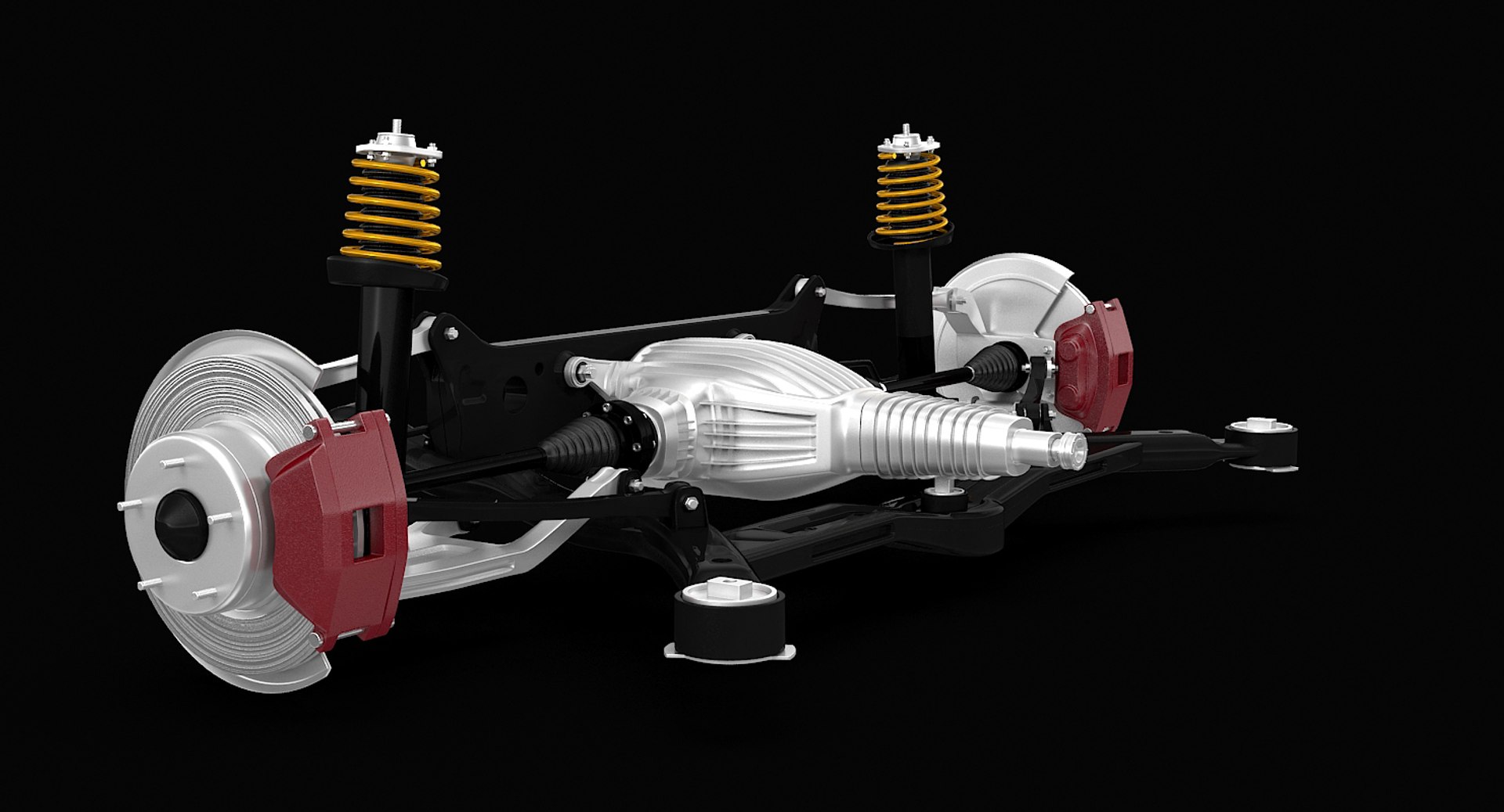 3d Max Rear Independent Suspension