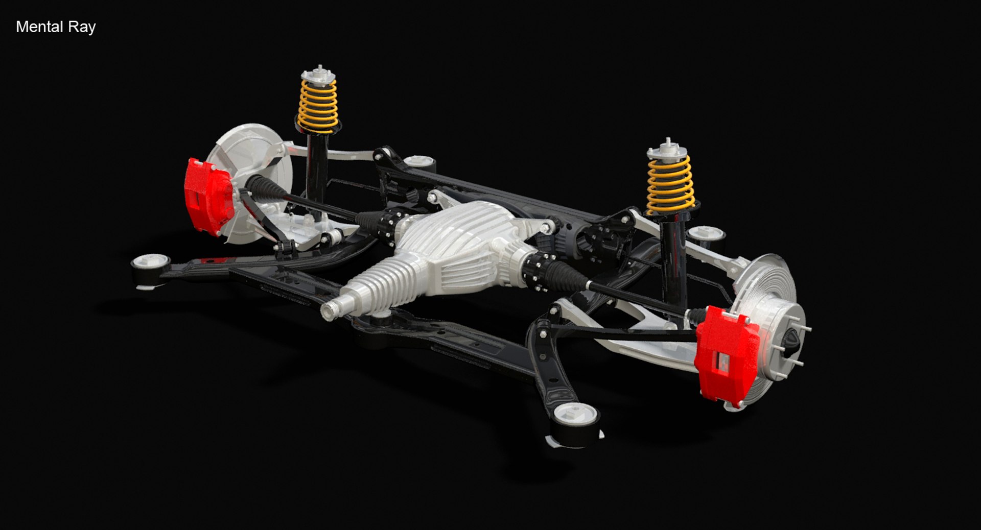 3d Max Rear Independent Suspension