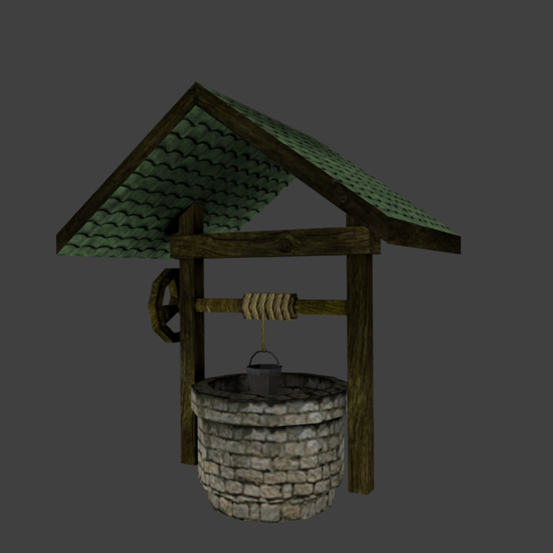 3d medieval model